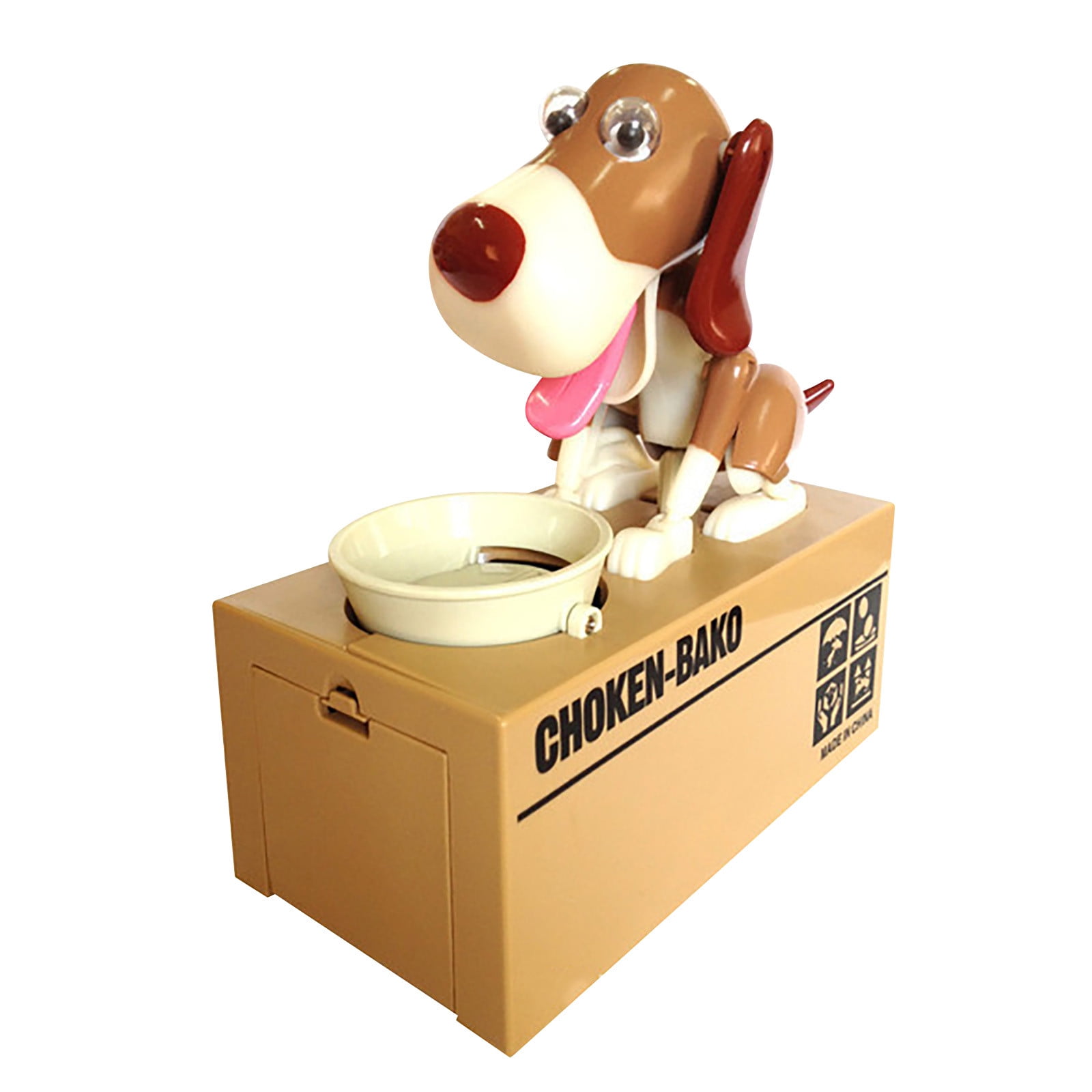 Fridja Dog Piggy Bank Cute Dogs Steals Coins Like Magic Coin Munching ...