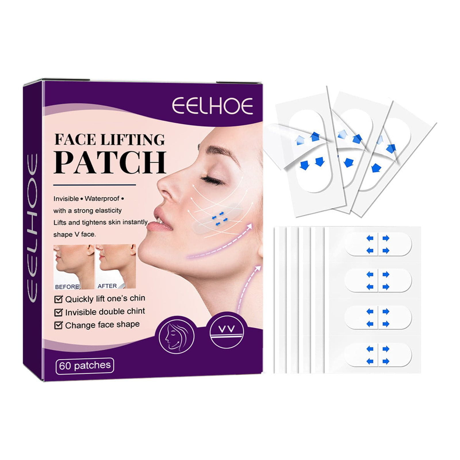Fridja Facial Lifting Patch Face Shaping Lifting Firm Chin V-shaped ...