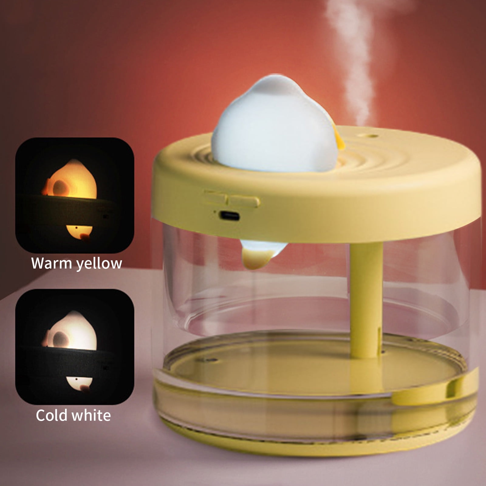 Fridja Fish Tank Portable Mini Humidifier with Duck, 800ml Cold Mist ...