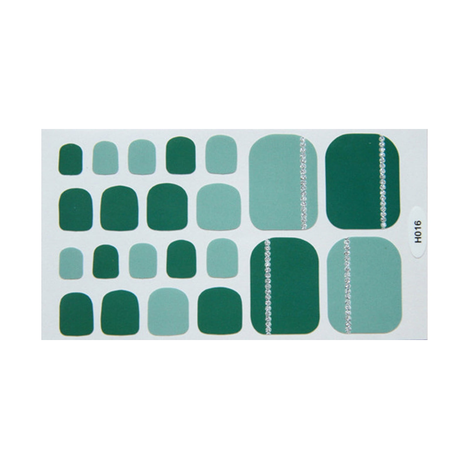 Fridja Foot Stickers Foot Nail Stickers Waterproof For Female DIY Nail ...