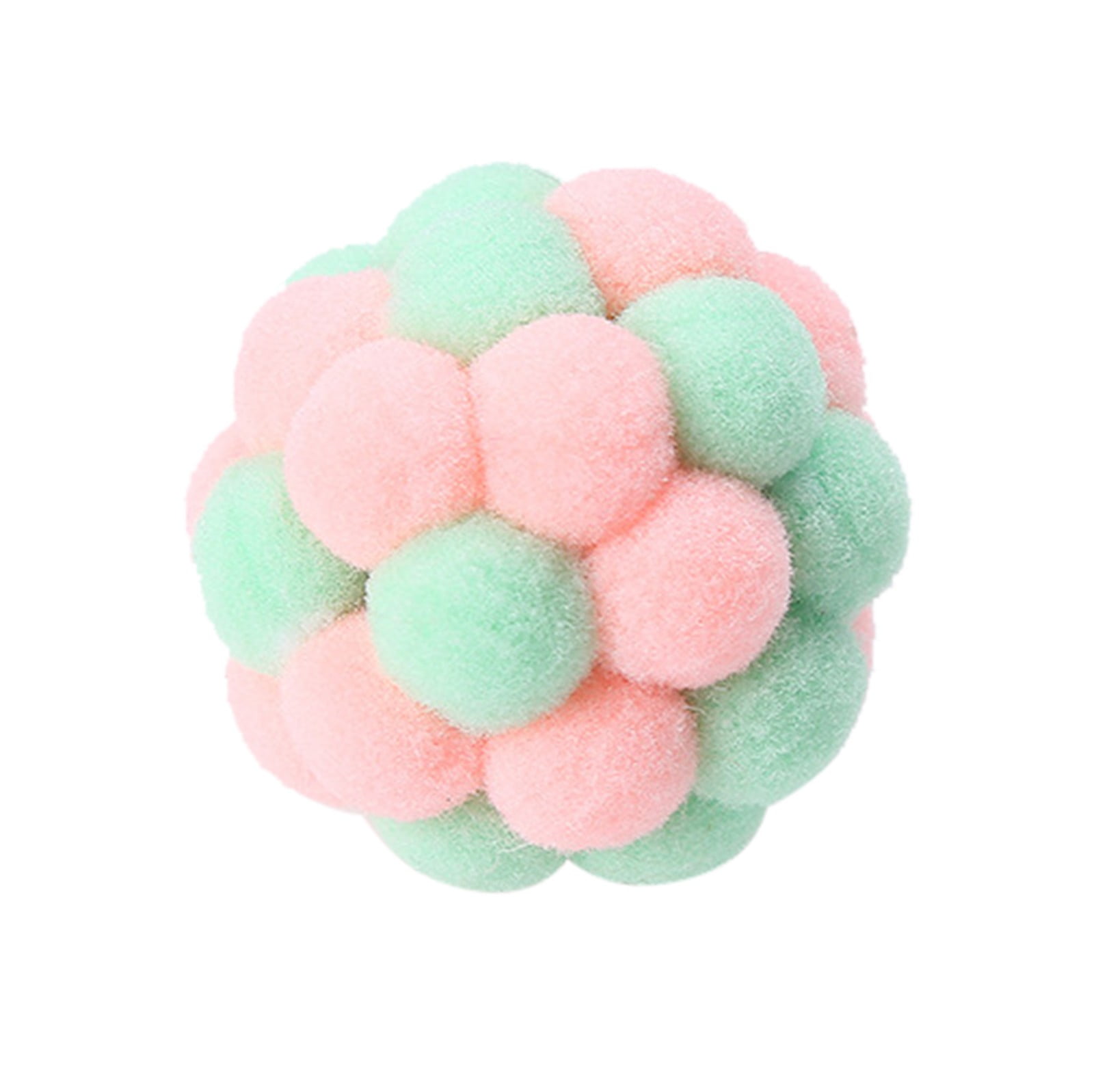 Fridja Funny Cat Toy Stretch Ball Built-in Bell Fuzzy Cats Creative ...