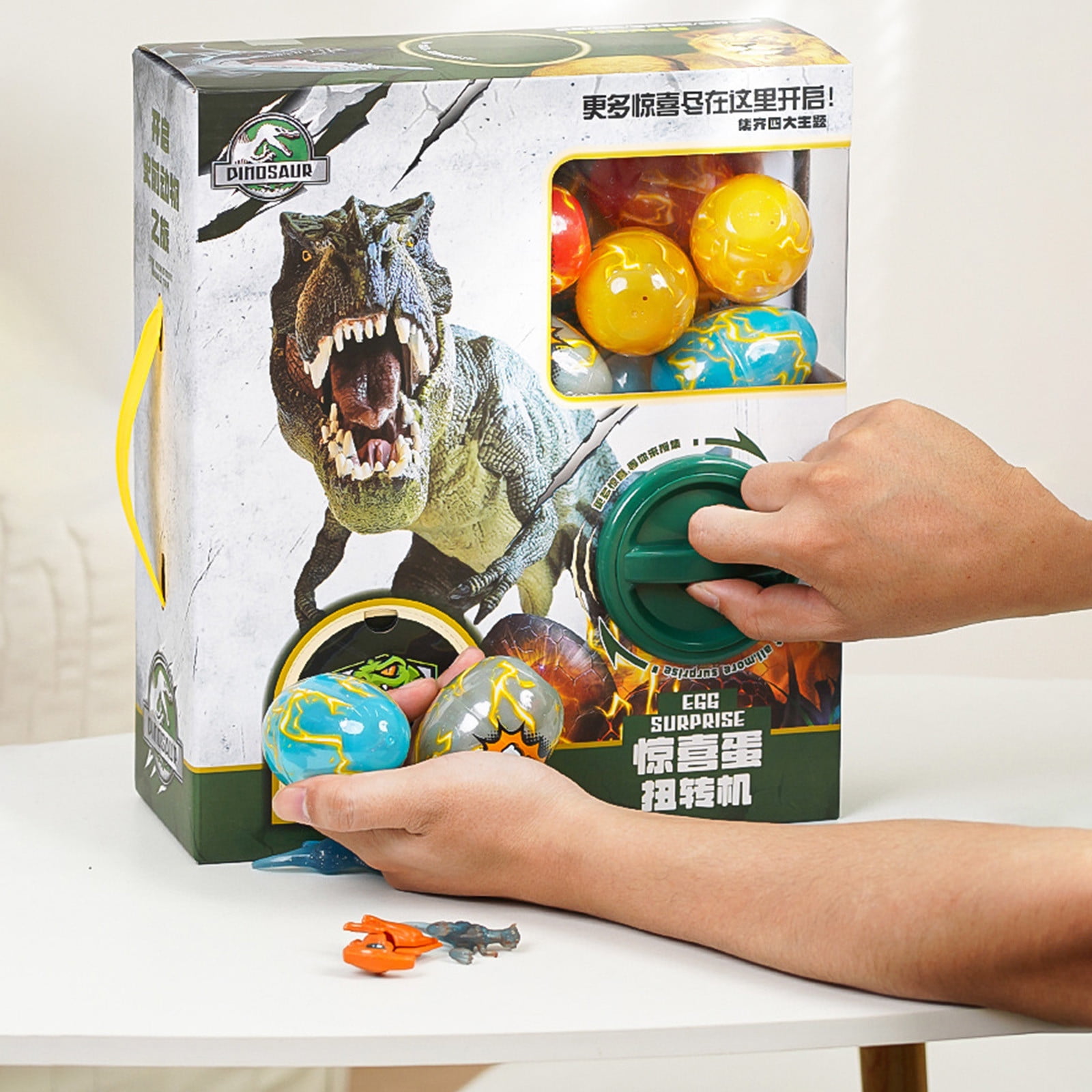 Fridja Gacha Machine Dinosaur Toys For Kids, Mini Vending Machine With ... Fridja Gacha Machine Dinosaur Toys For Kids, Mini Vending Machine With ...