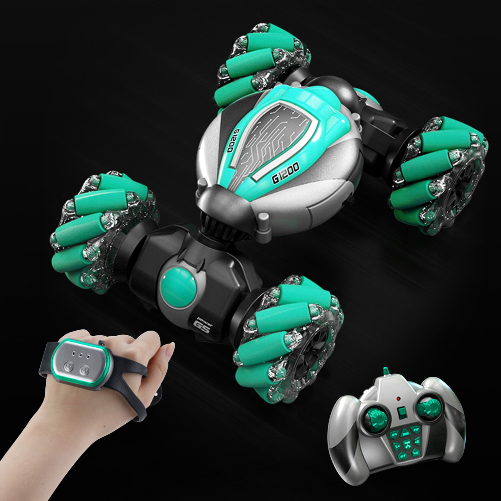 Fridja Gesture RC Car Gesture Sensing RC Stunt Car Toys for Kids 6-12 ...