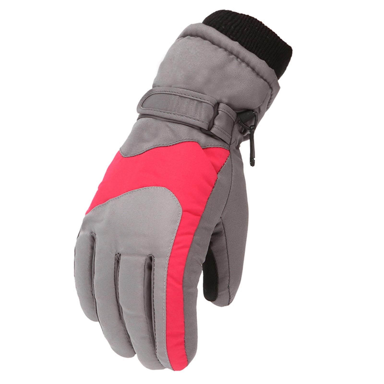 Fridja Girls Boys Snow Gloves Kids Ski Winter Gloves Waterproof ...