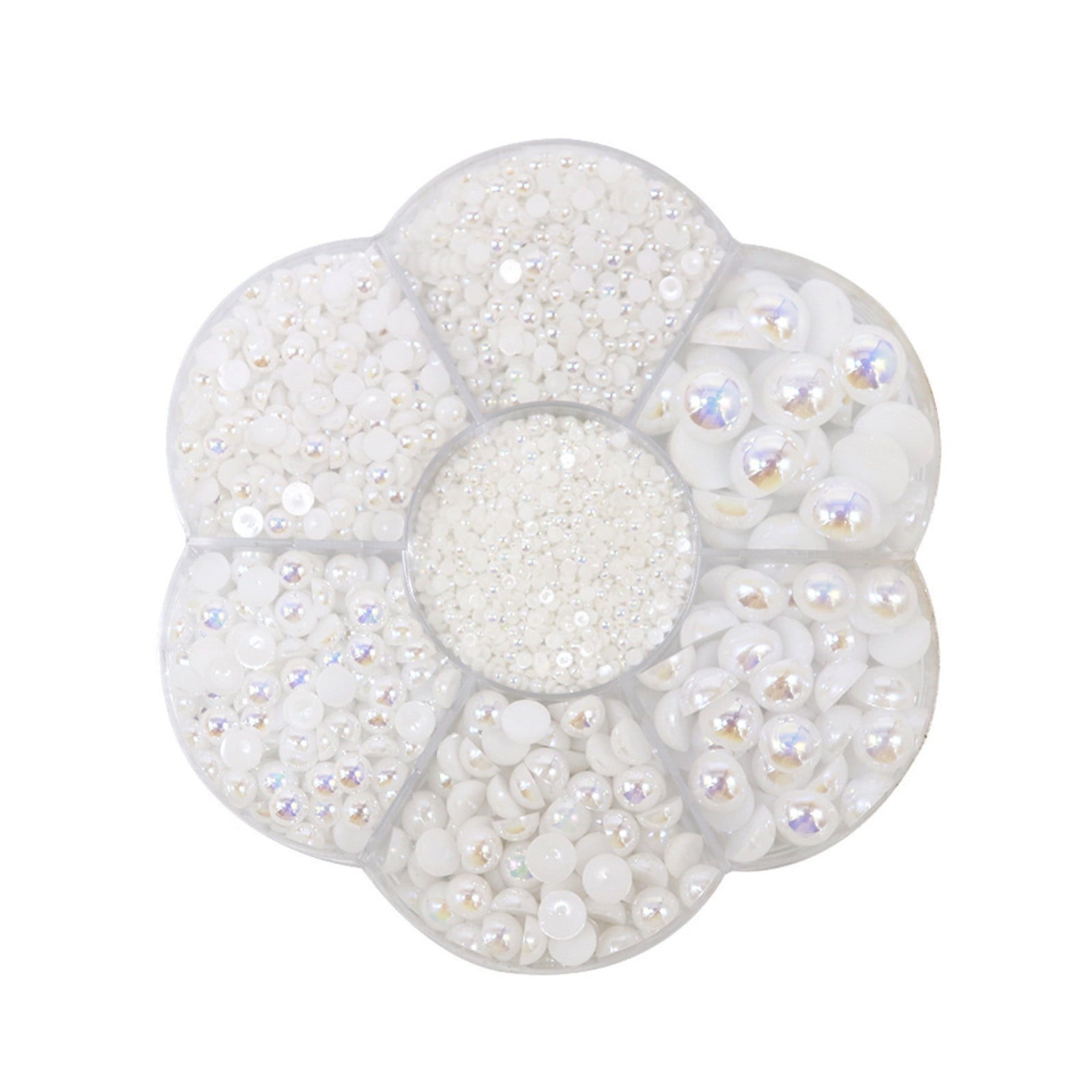 Fridja Half Pearl Craft Flat Back Pearl Jewelry For DIY Accessory Art ...