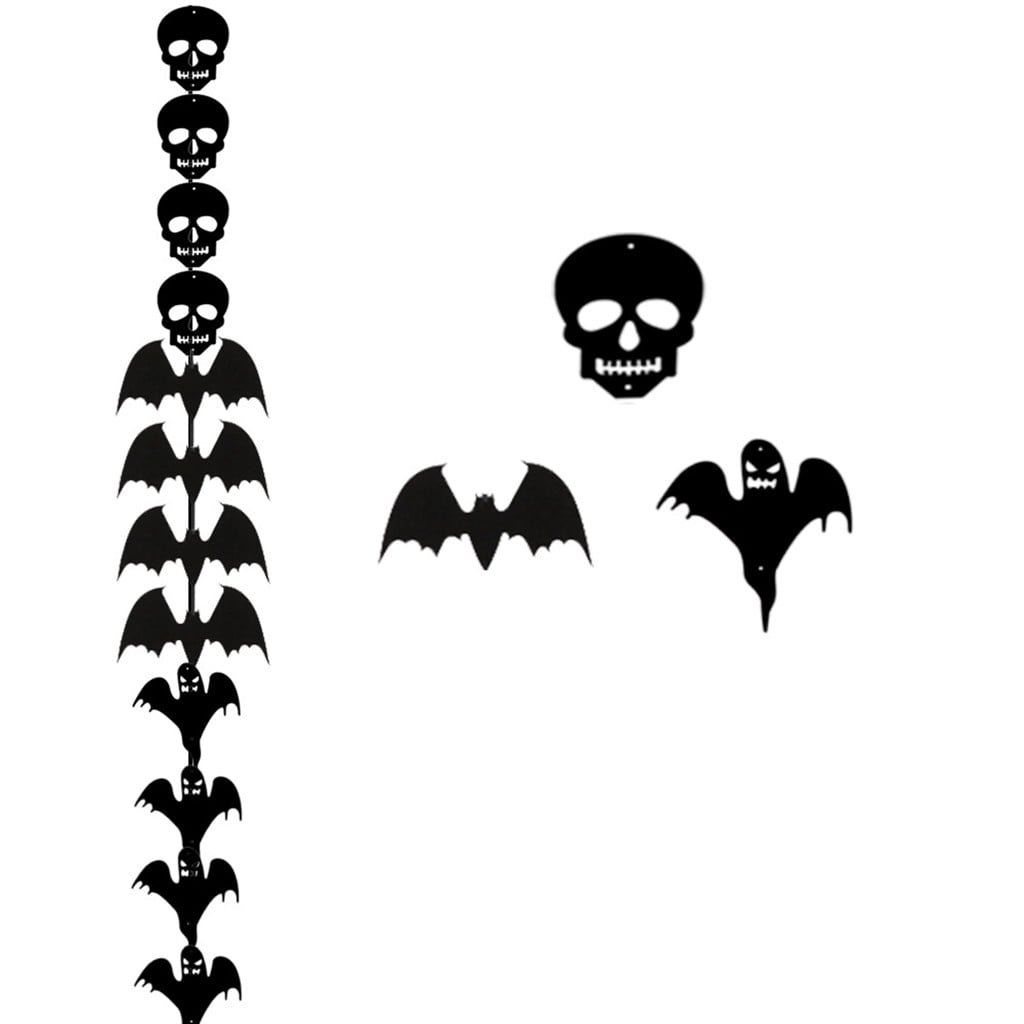 Fridja Halloween Hanging Decorations Bat String Bar Family Party ...