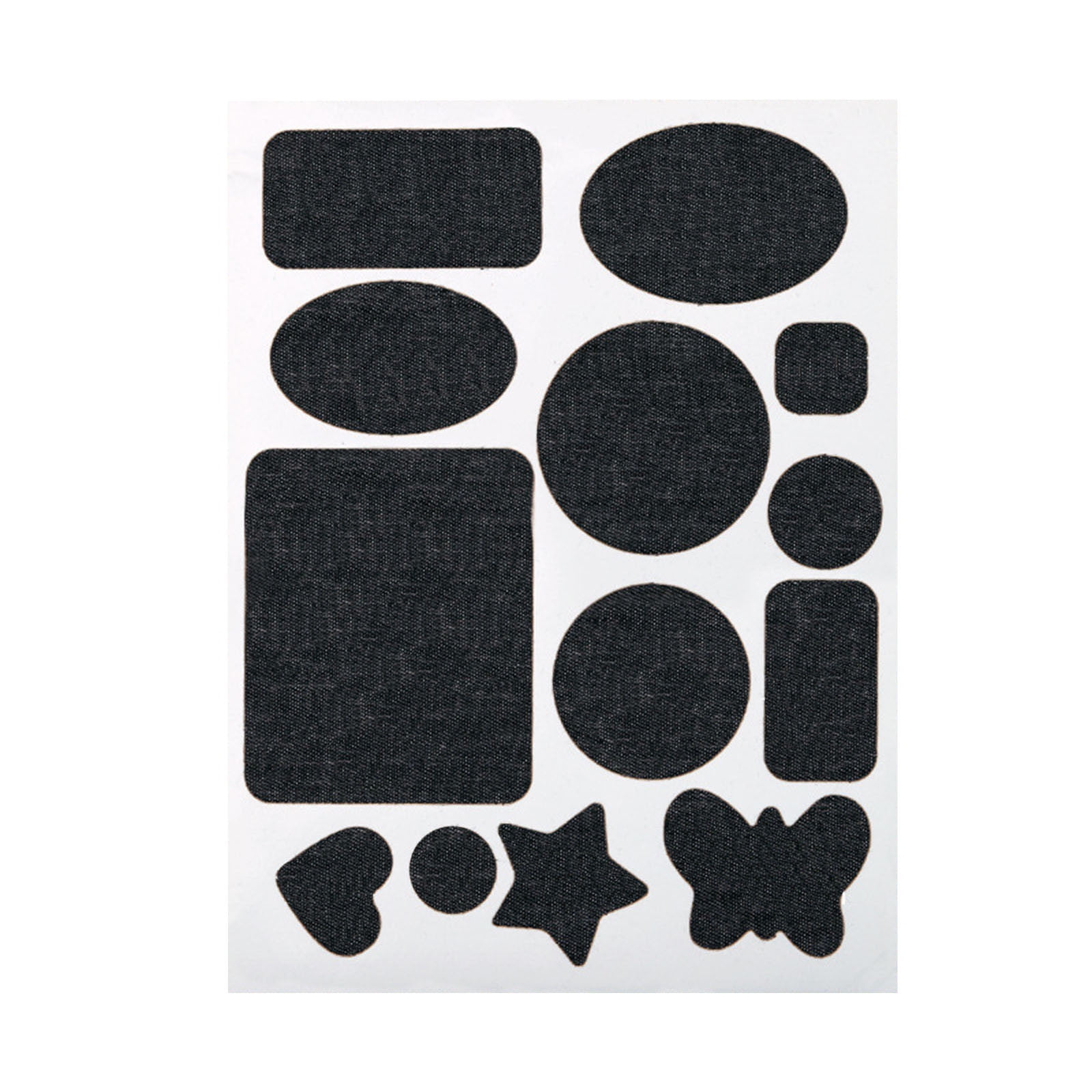 Fridja Iron on Patches for Clothing Repair 12PCS, Denim Patches for ...