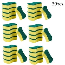 Esonmus Double-faced Scrub Sponges, 20pcs Scrubbing Sponges for Kitchen ...