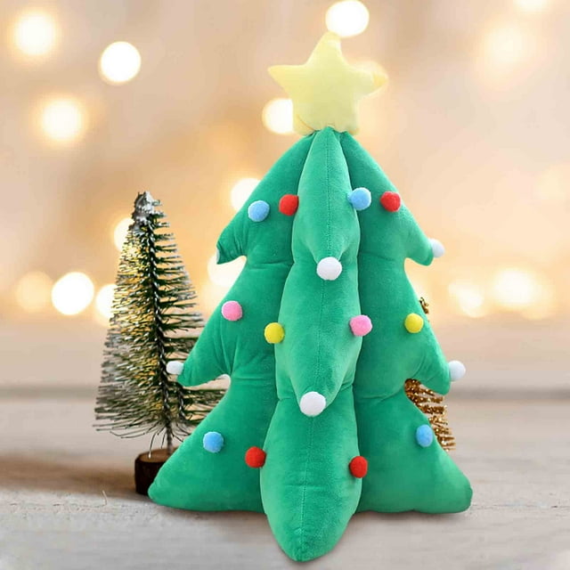 Fridja Lighted Christmas Tree Plush Toy Cute Luminous Music Christmas ...