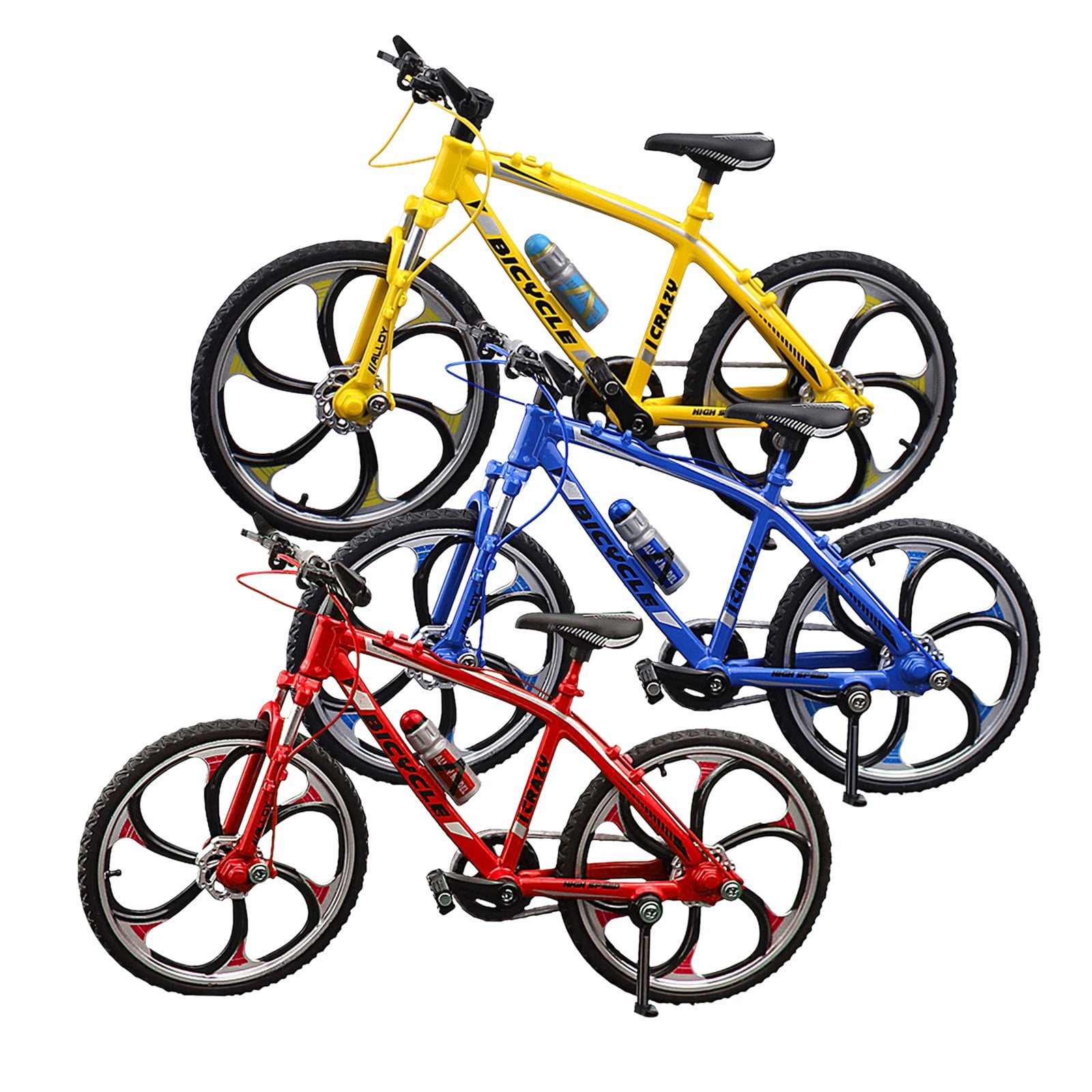 Fridja Mini Alloy Racing Bicycle Toy Mini Mountain Bike For Vehicle ...