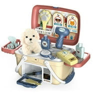 Kidzlane Realistic Children's Veterinary Doctor Kit | Pet Care Clinic ...