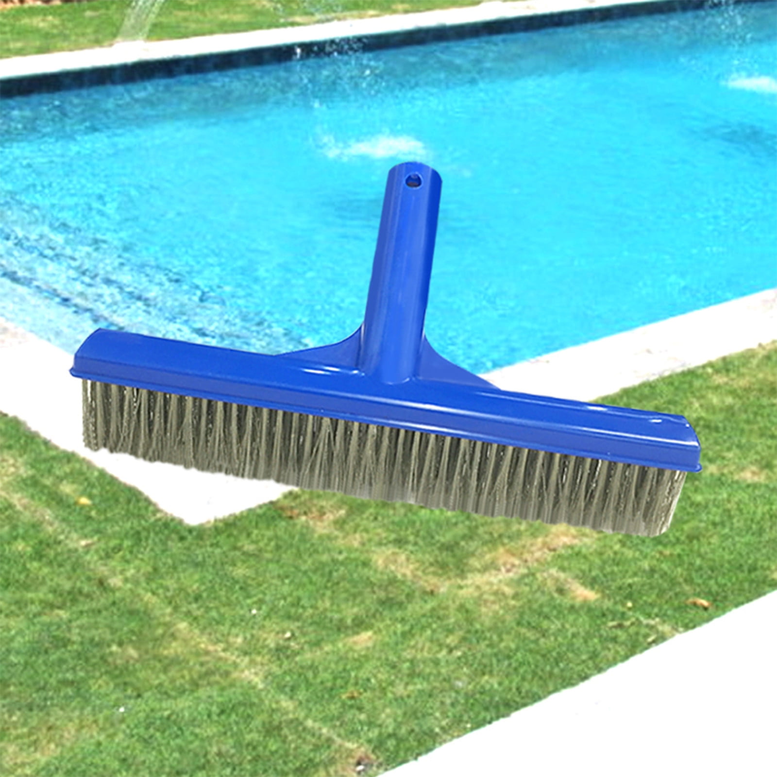 Fridja Pool Brush 10 Inch Floor & Wall Pool Brush Durable Stainless ...