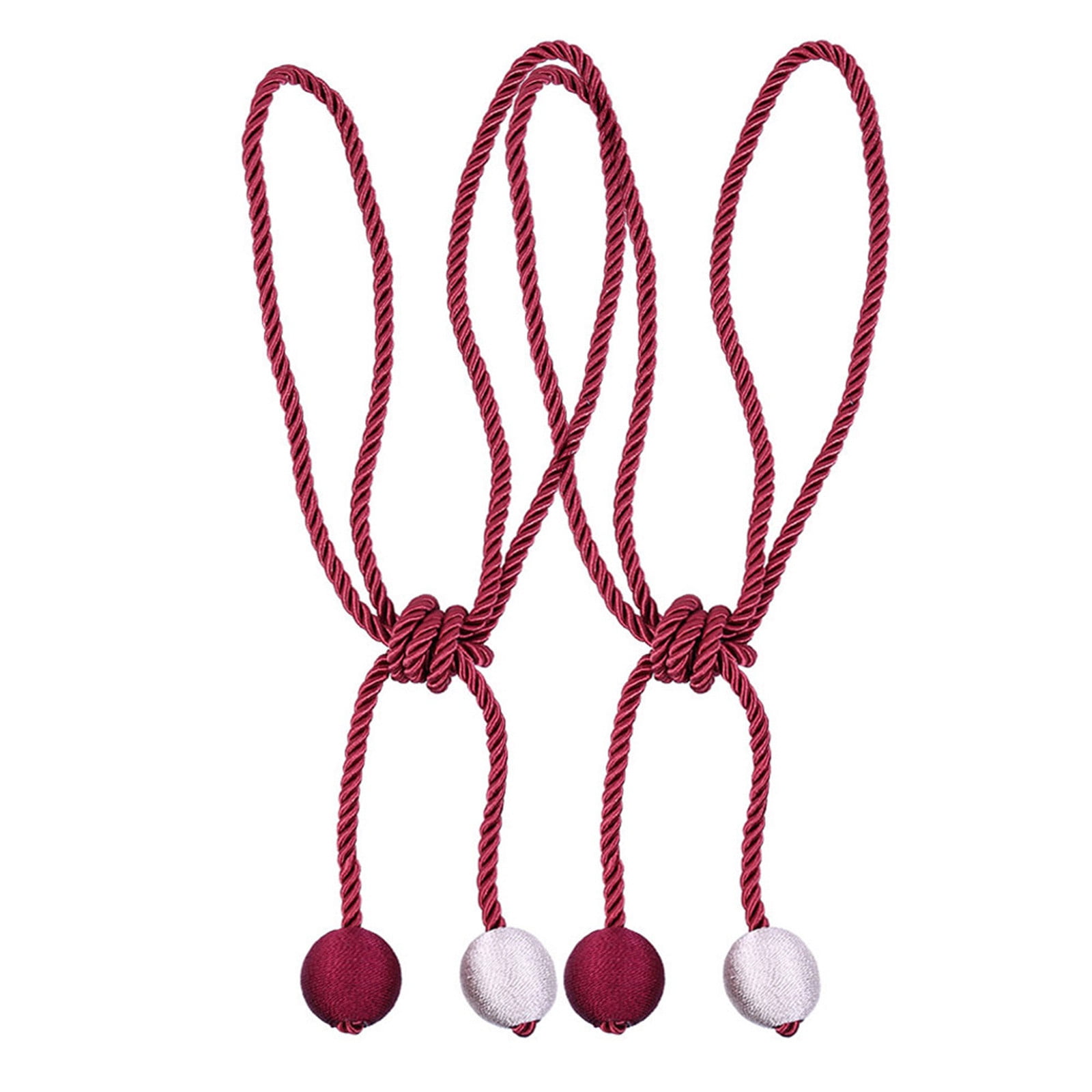 Fridja Retro Window Curtain Cord Rope Buckle Tiebacks Tie Backs Curtain ...