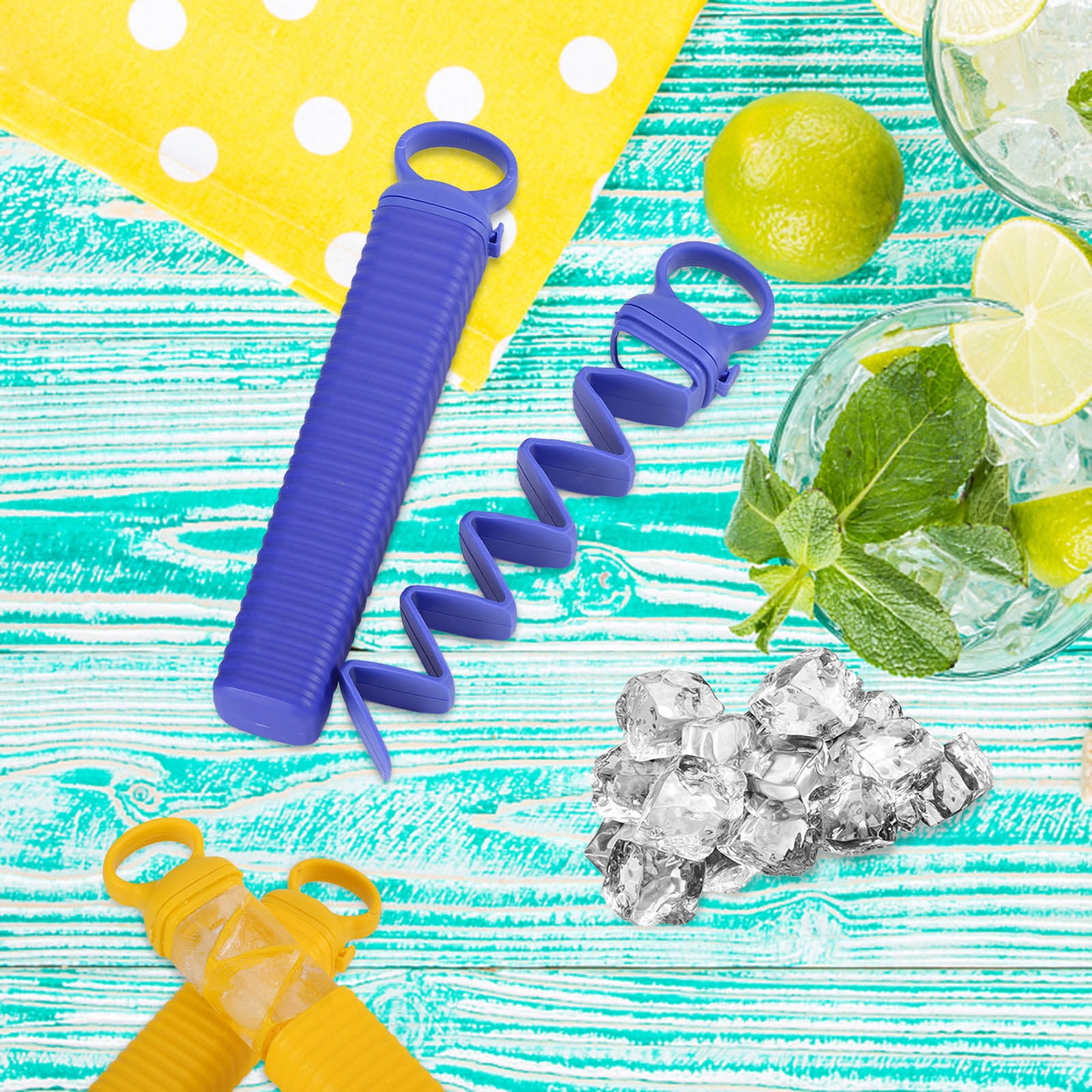 Fridja Reusable Ice Cube Sticks, Separate Triangle Ice Cubes Mold ...