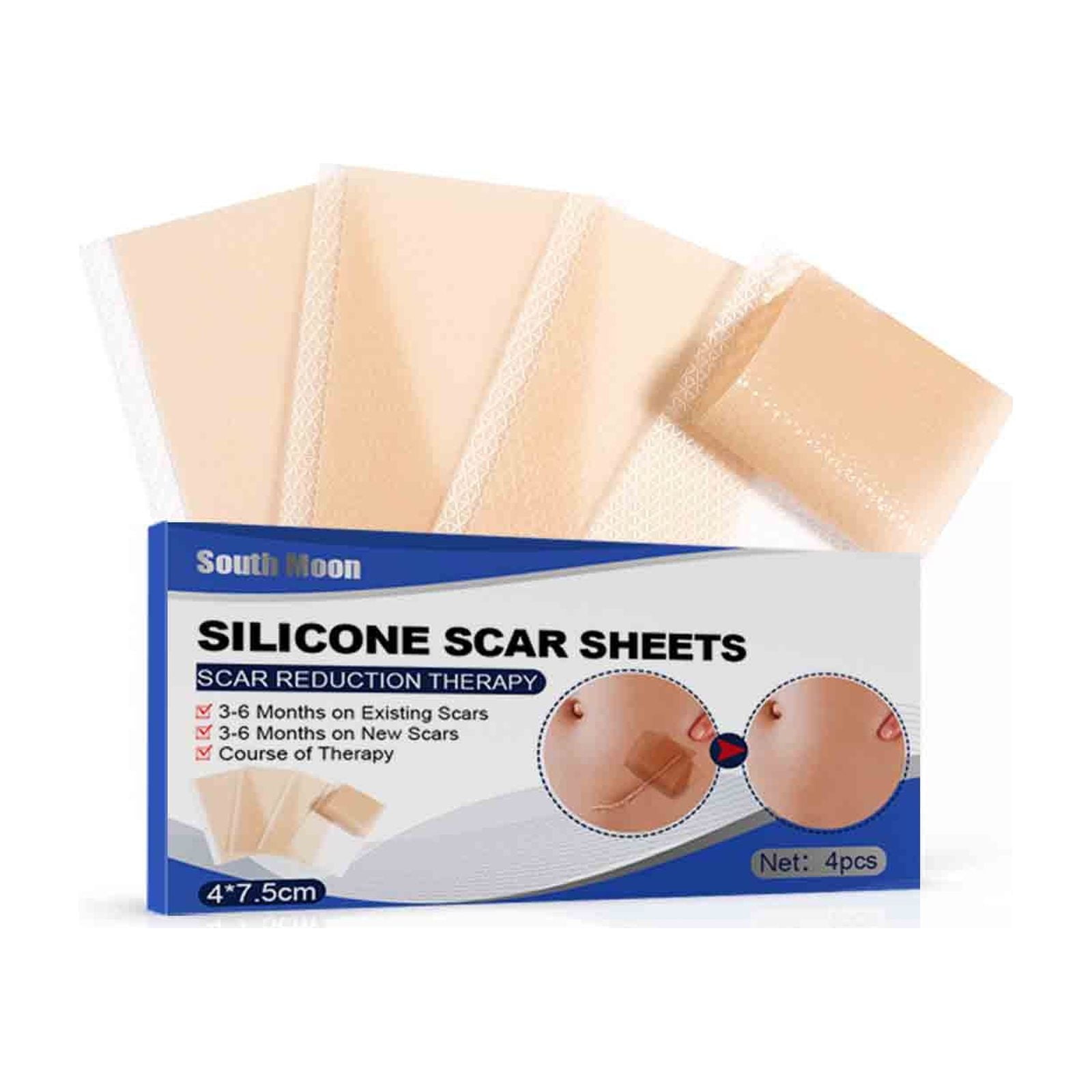 Fridja Scar Covering Skin Color Silicone Gel Invisible Scalded Scar ...