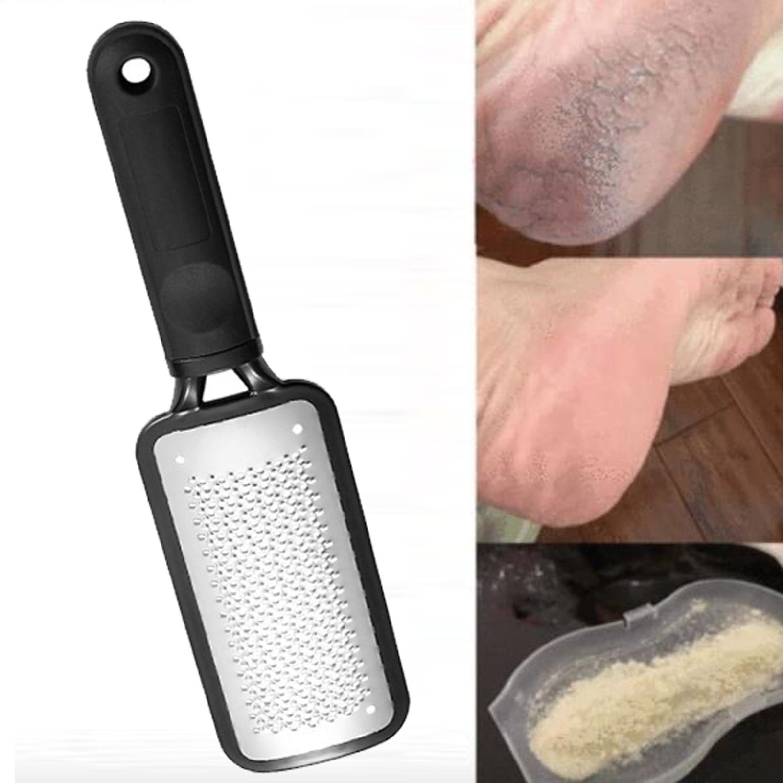 Fridja Stainless Steel Foot Rubbing Board Skin Knife Foot Massage Tool ...