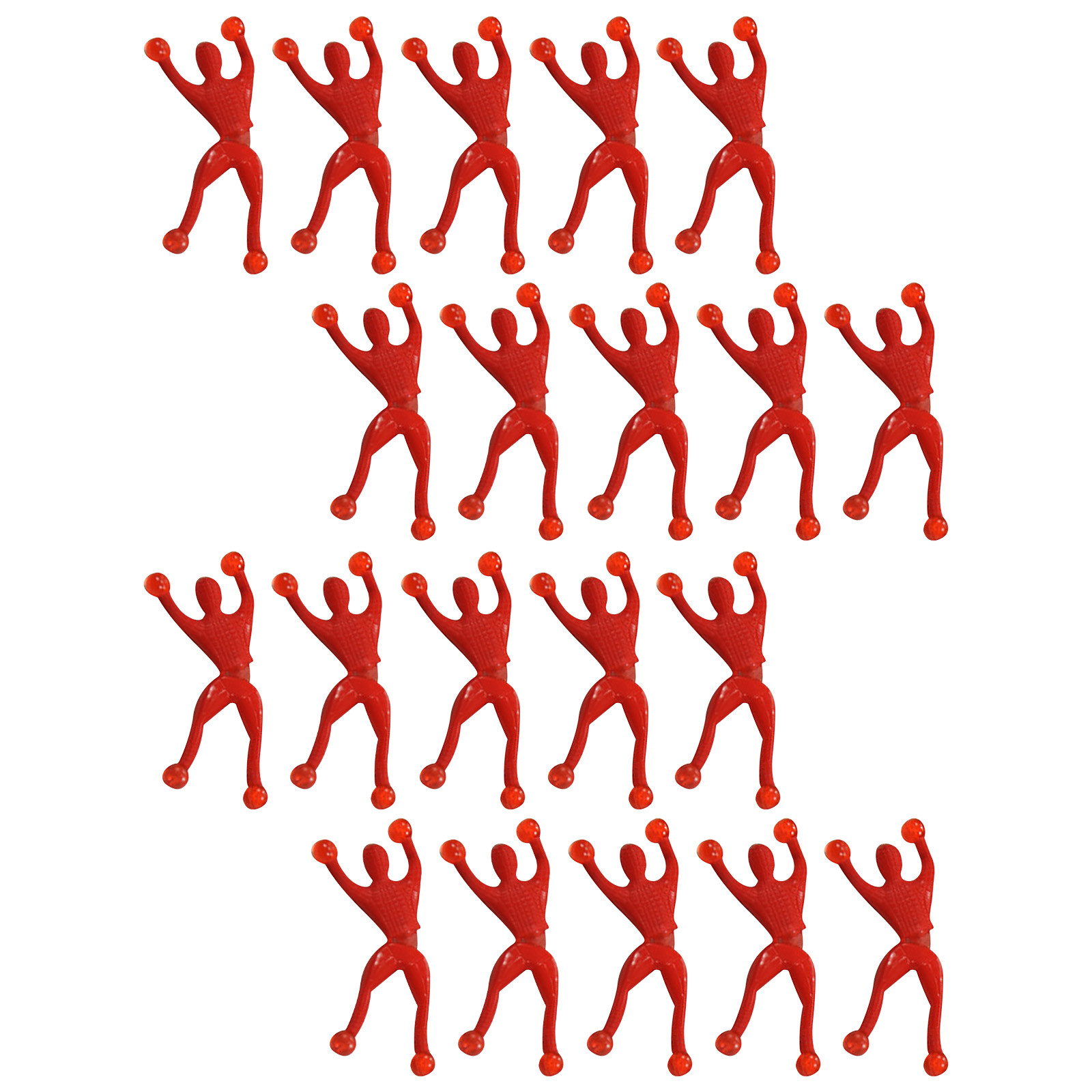 Fridja Sticky Man 20PCS Sticky Wall Climber Rolling Men Stocking ...