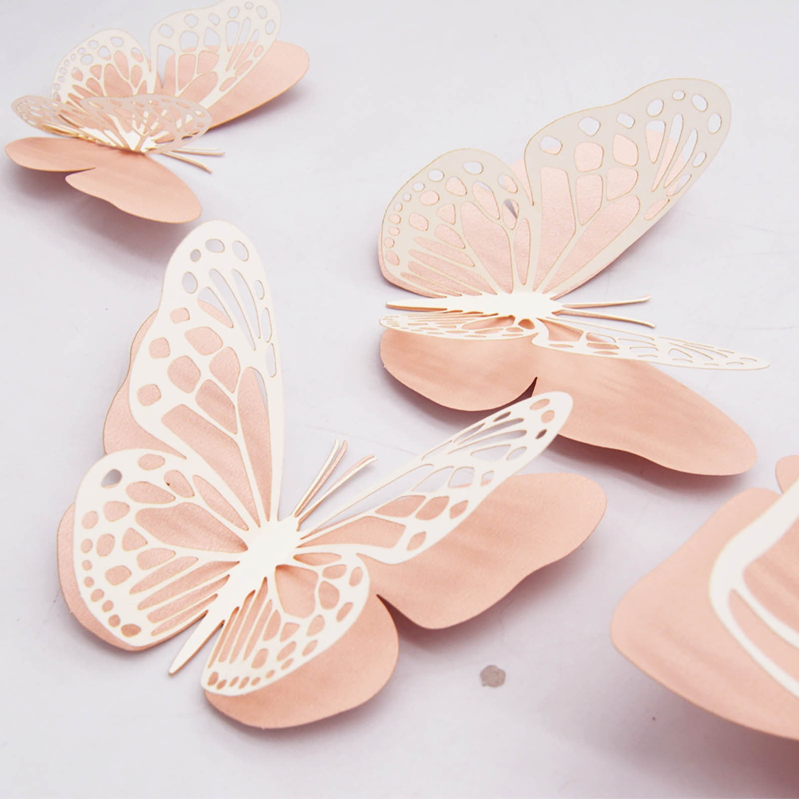 Fridja Three-Dimensional Double-Layer Color Pearl Paper Hollow ...