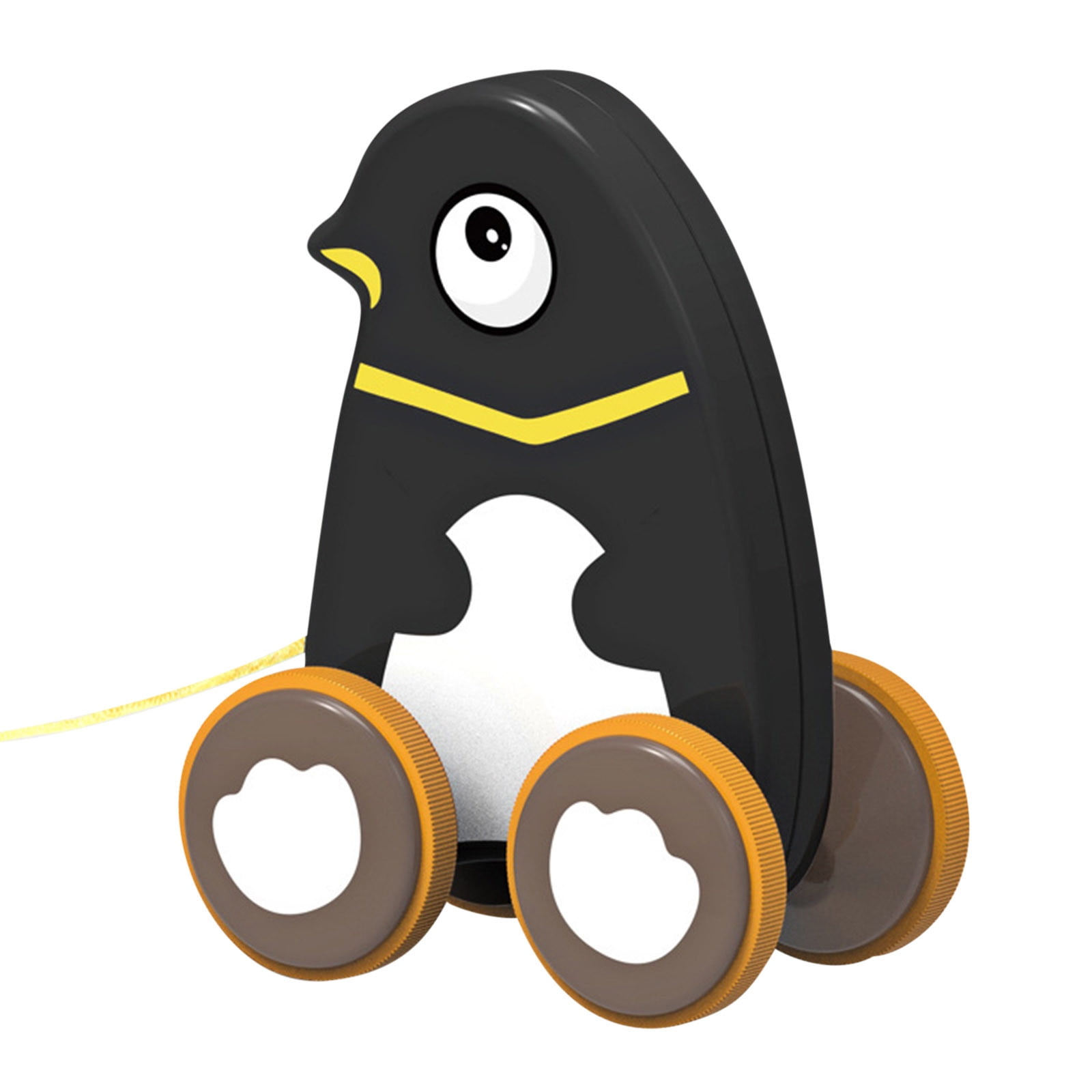 Fridja Toddler Push & Pull Toys, Pull-Along Baby Toy with Wheels for ...