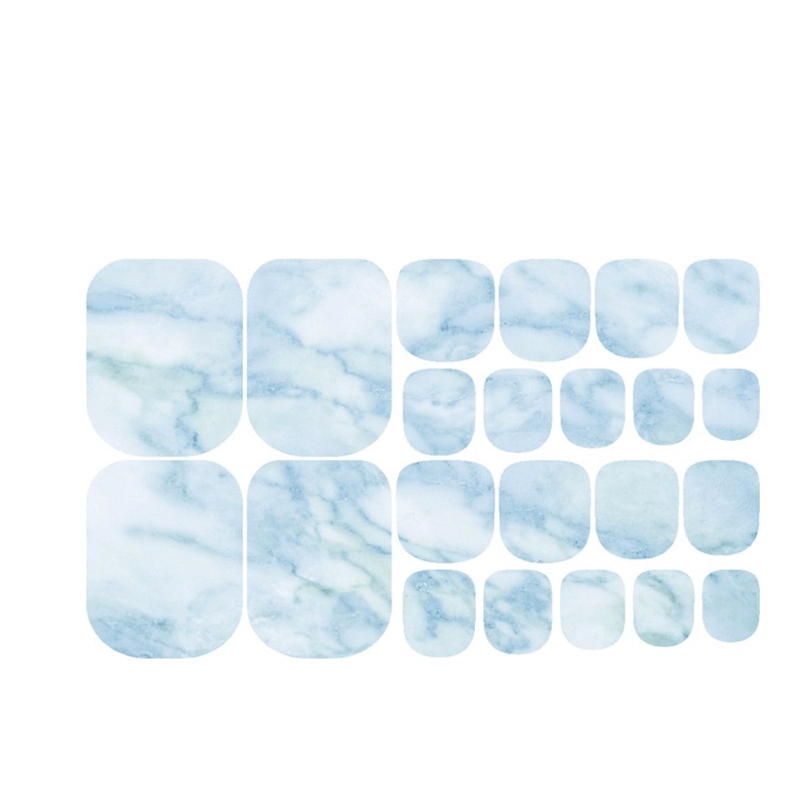 Fridja Waterproof Cute Toe Nail Stickers Summer Fashion Manicure Foot ...