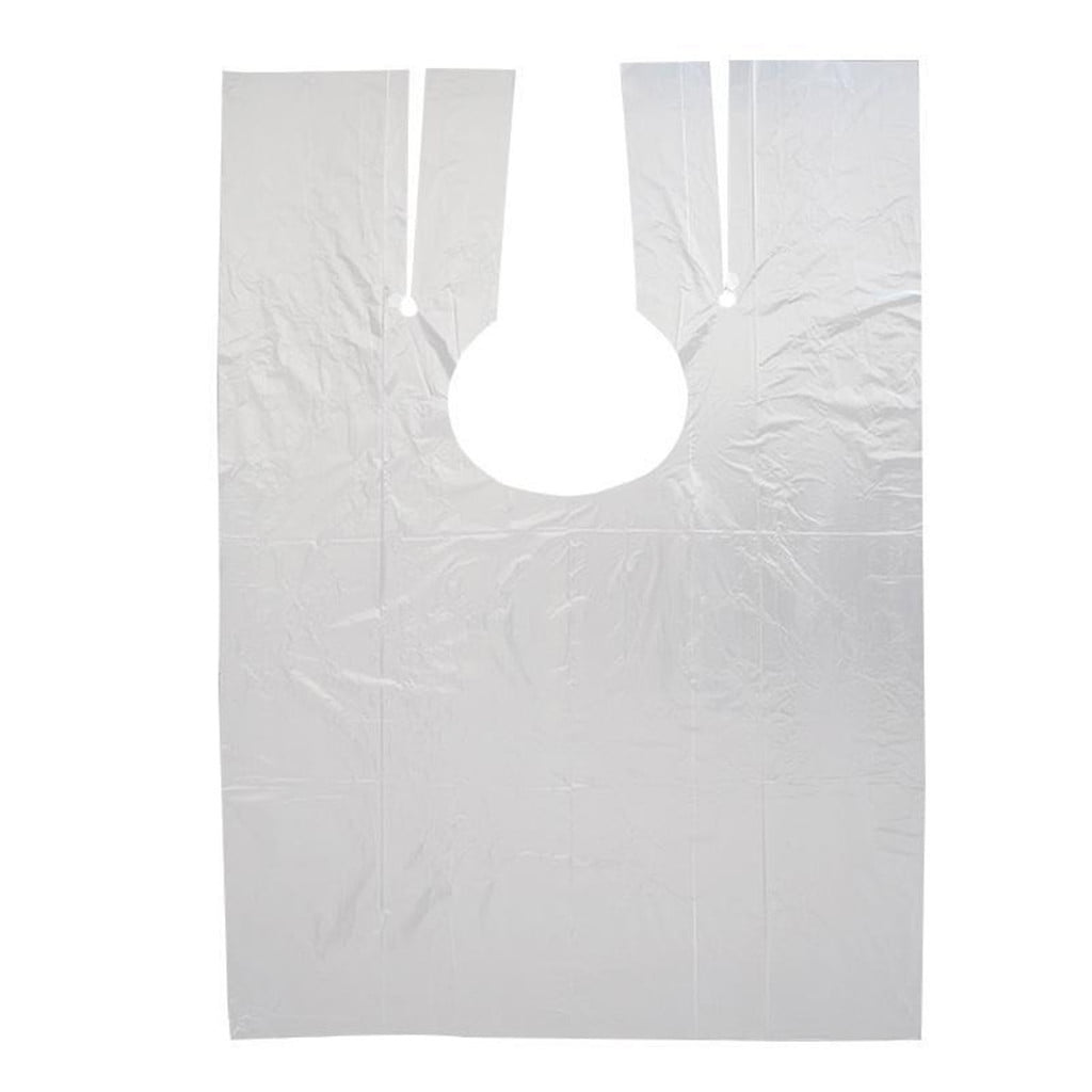 Fridja Waterproof Disposable Hair Salon Capes Washing Pads Shampoo Cape ...