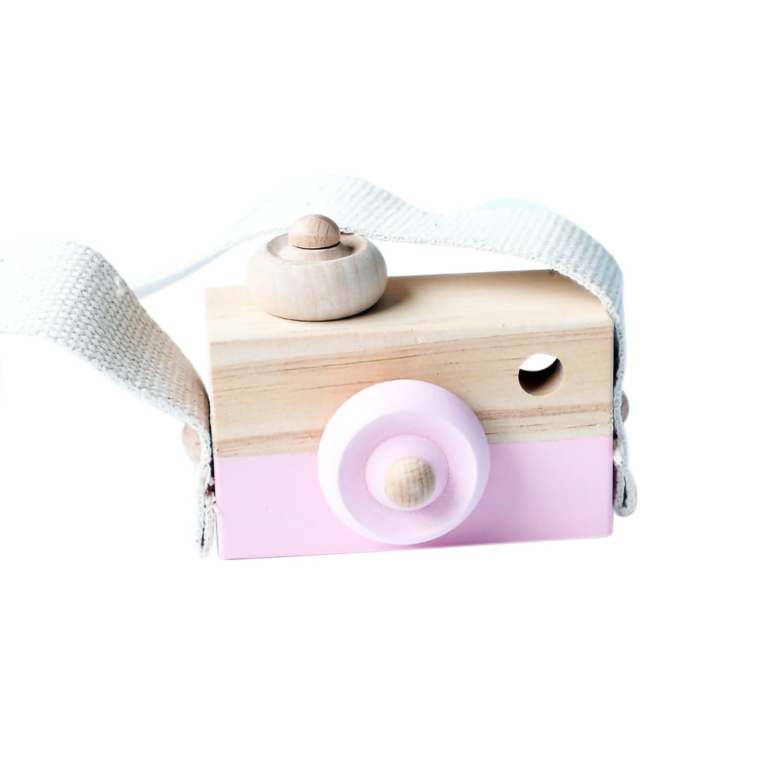Taotanxi Wooden Camera Toy Creative Decoration Neck Hanging Children's ...