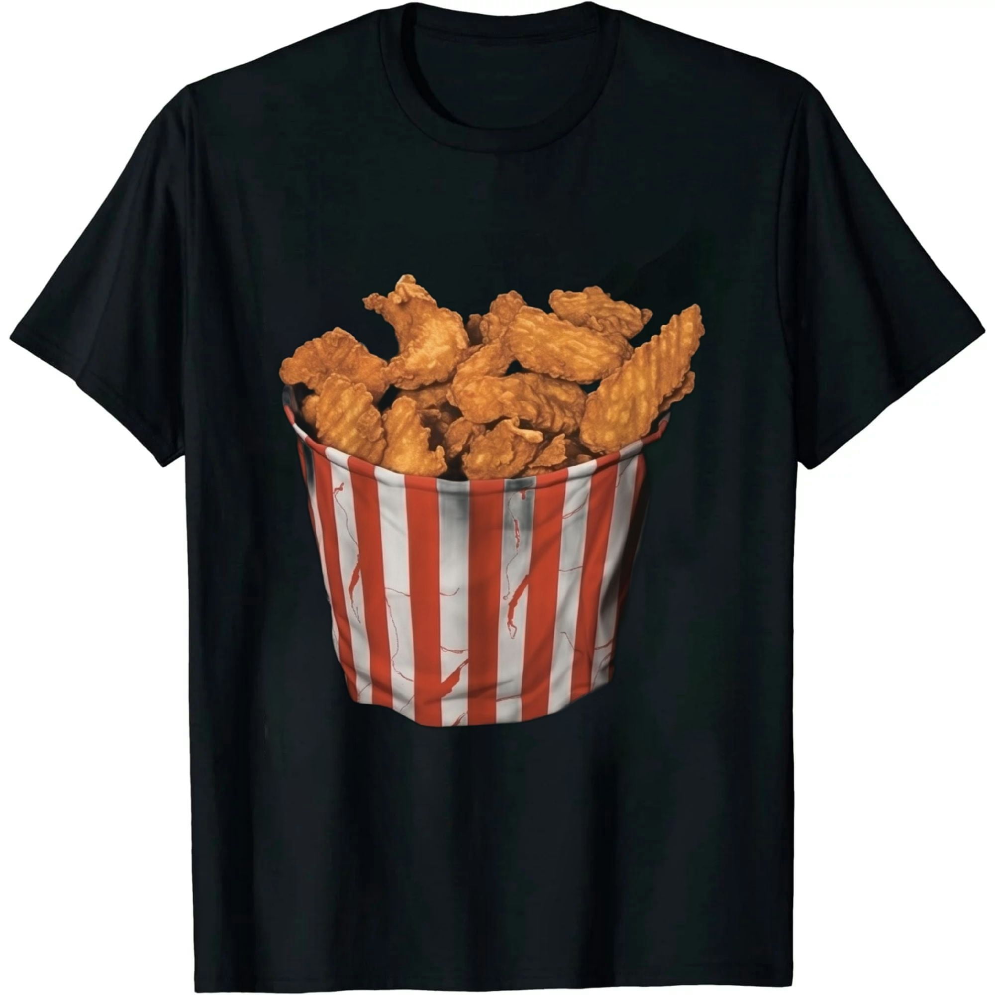 Fried Chicken Bucket Funny Halloween Costume T-Shirt - Walmart.com
