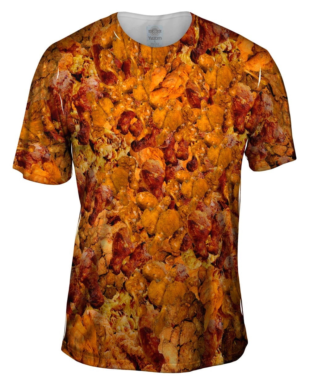 Fried Chicken Heaven Mens T-Shirt All Over Print - Walmart.com