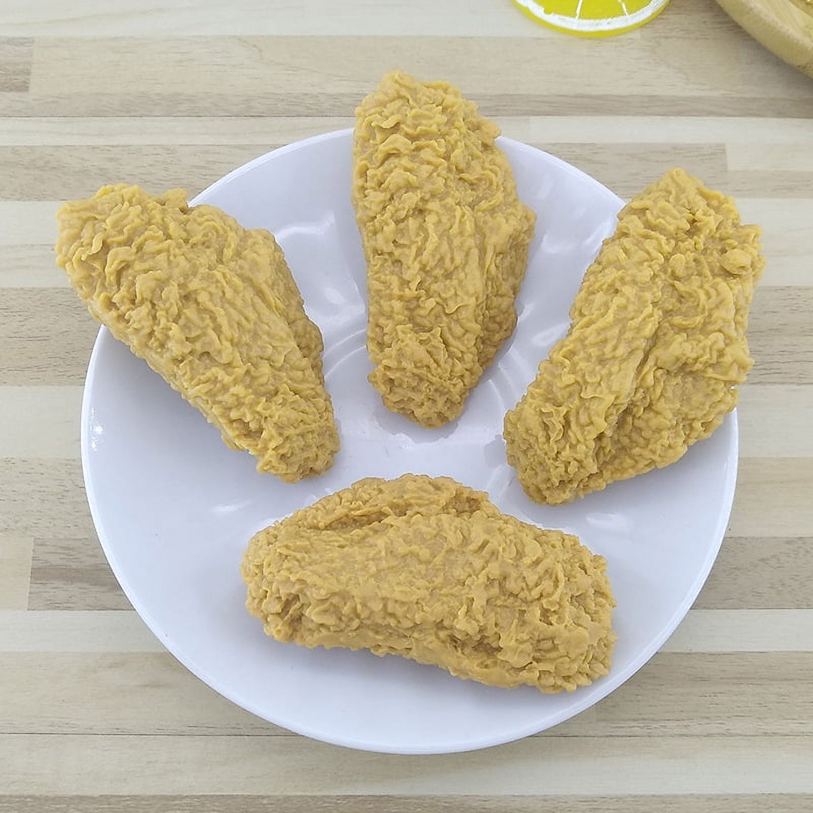 Fried Chicken Simulation Food Keychain French Fries Drumstick Chicken ...