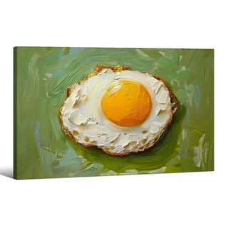 fried egg prints