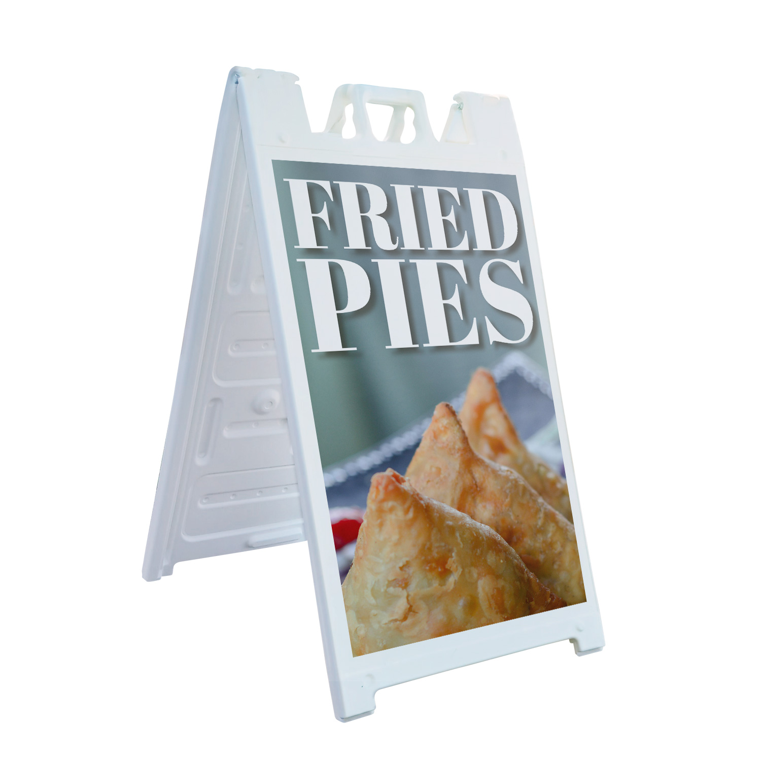 Fried Pies 24" x 36" Double Sided A-Frame Sidewalk Sign Includes 2 ...