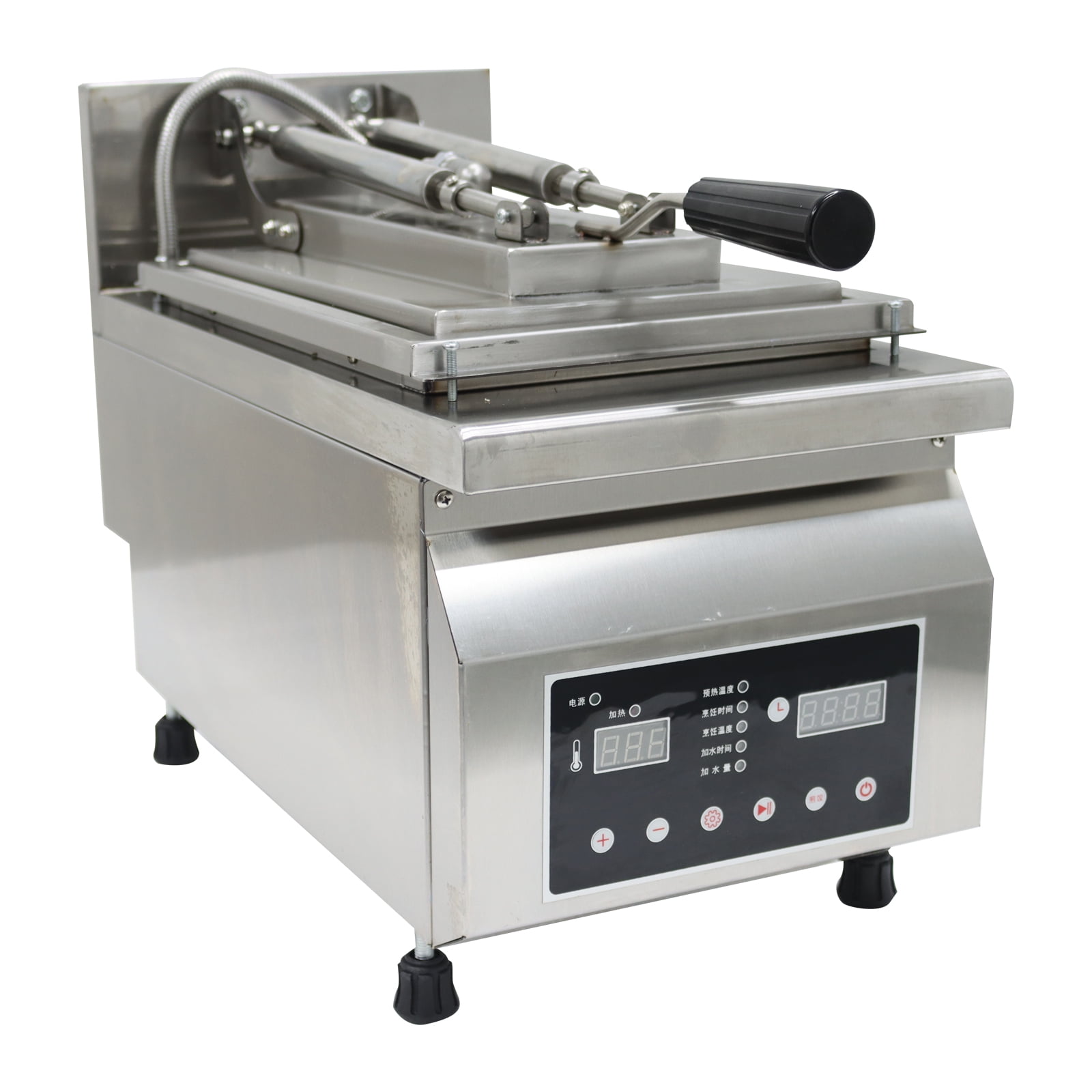 Fried Steam Dumpling Maker Stainless Steel Electric Griddle Fryer ...