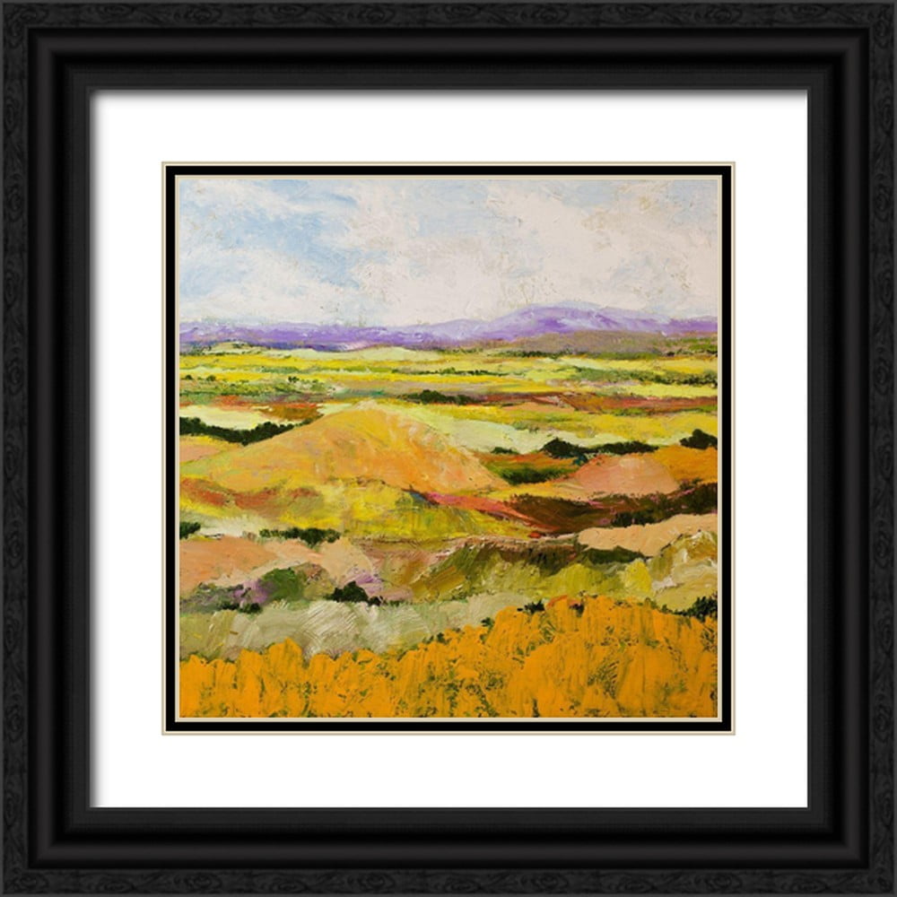 Friedlander, Allan 20x20 Black Ornate Wood Framed with Double Matting ...