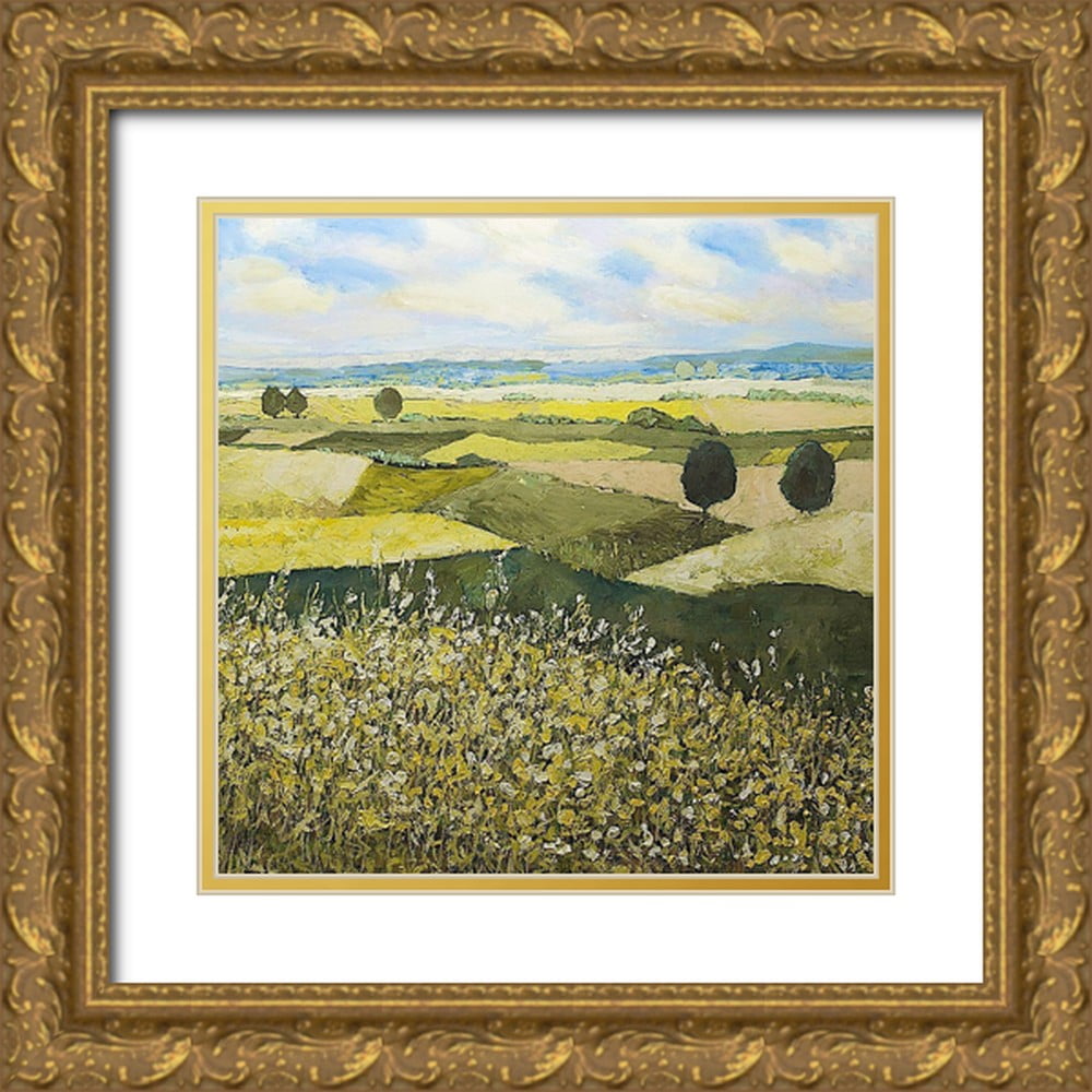 Friedlander, Allen 26x26 Gold Ornate Wood Framed with Double Matting ...