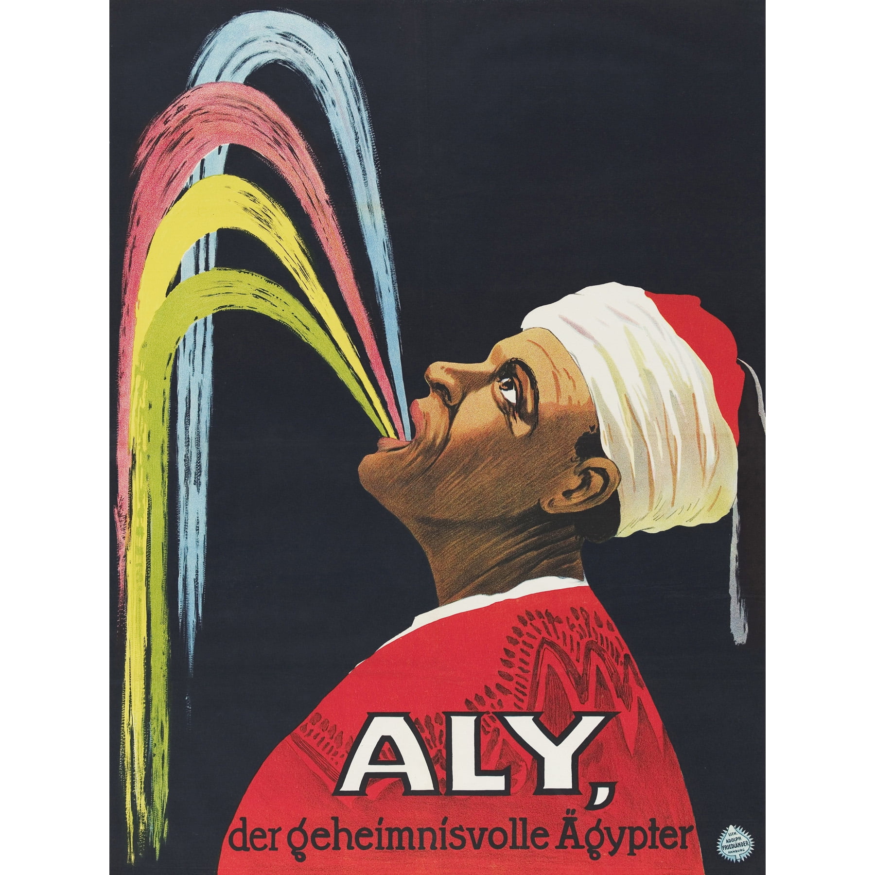 Friedlander Aly Mysterious Egyptian Water Spout Rainbow Advert Extra ...