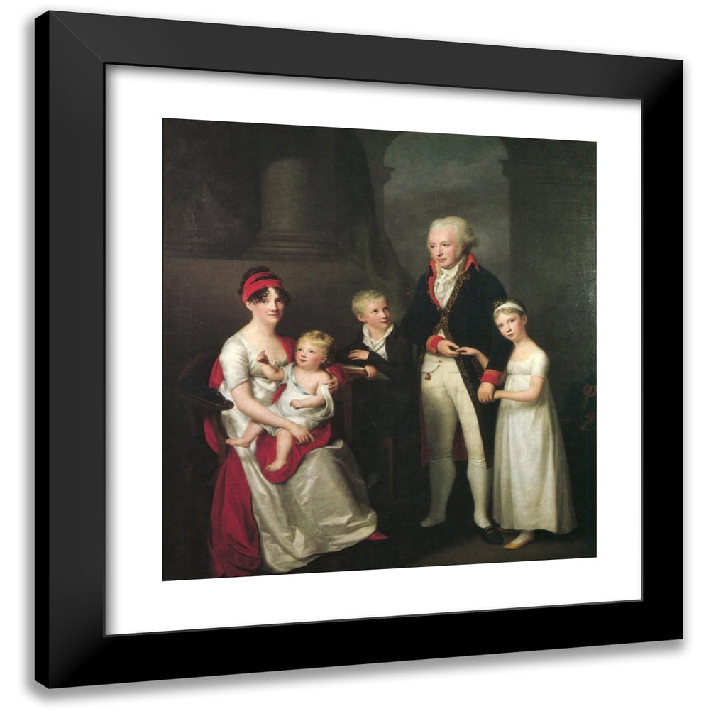 Friedrich Carl Gröger 20x21 Black Modern Framed Museum Art Print Titled ...