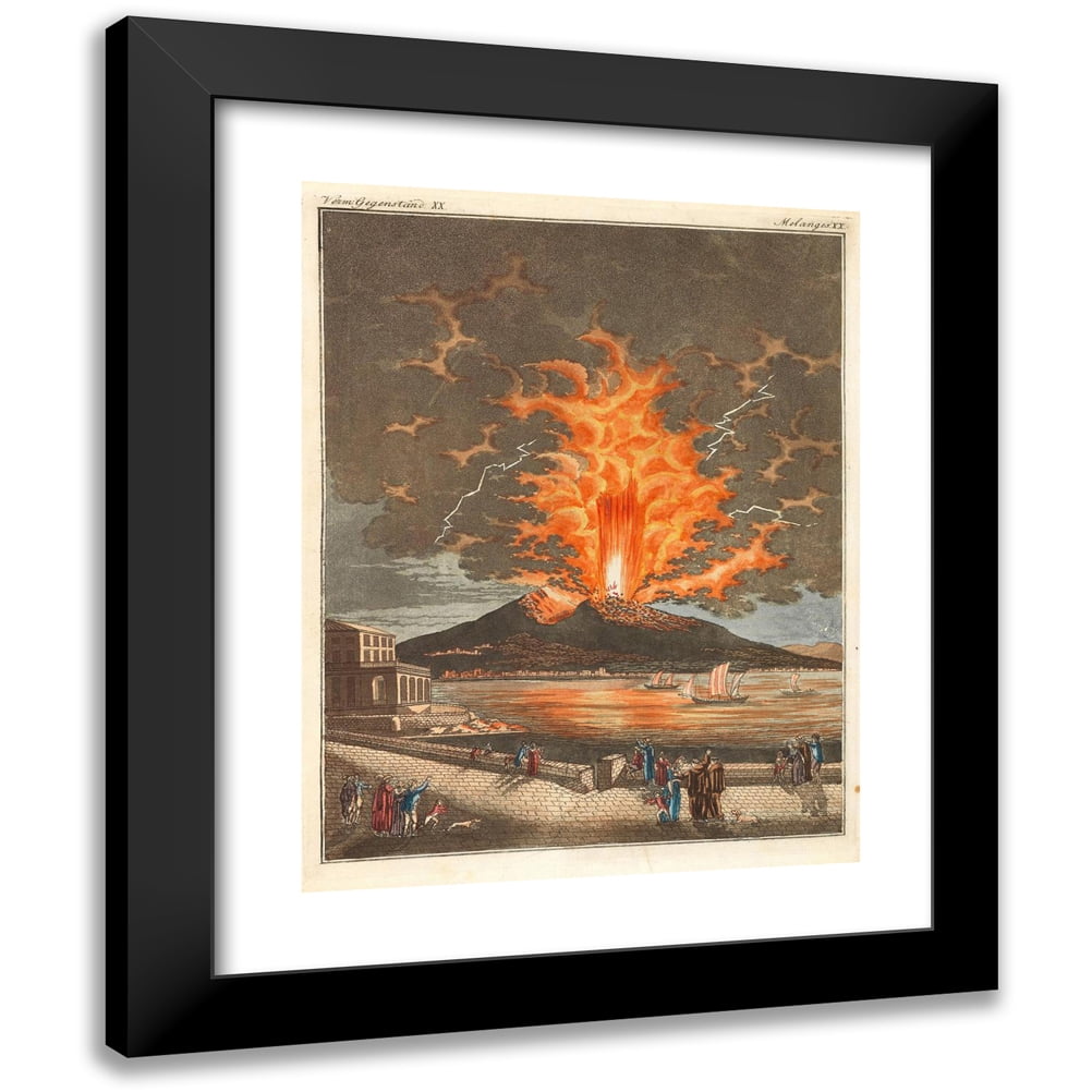 Friedrich Johann Justin Bertuch 12x14 Black Modern Framed Museum Art ...