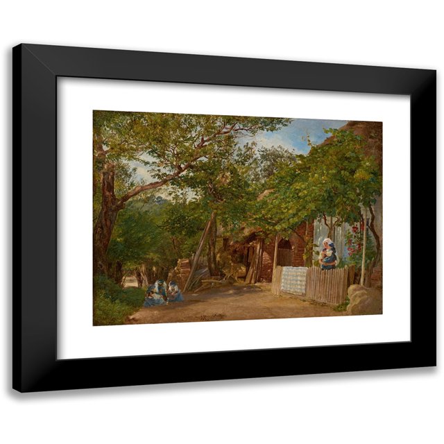 Friedrich Loos 14x11 Black Modern Framed Museum Art Print Titled ...