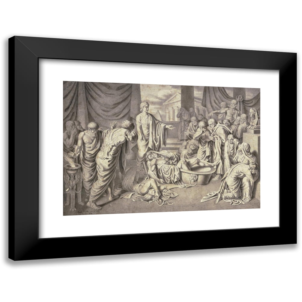 Friedrich Müller 18x14 Black Modern Framed Museum Art Print Titled ...