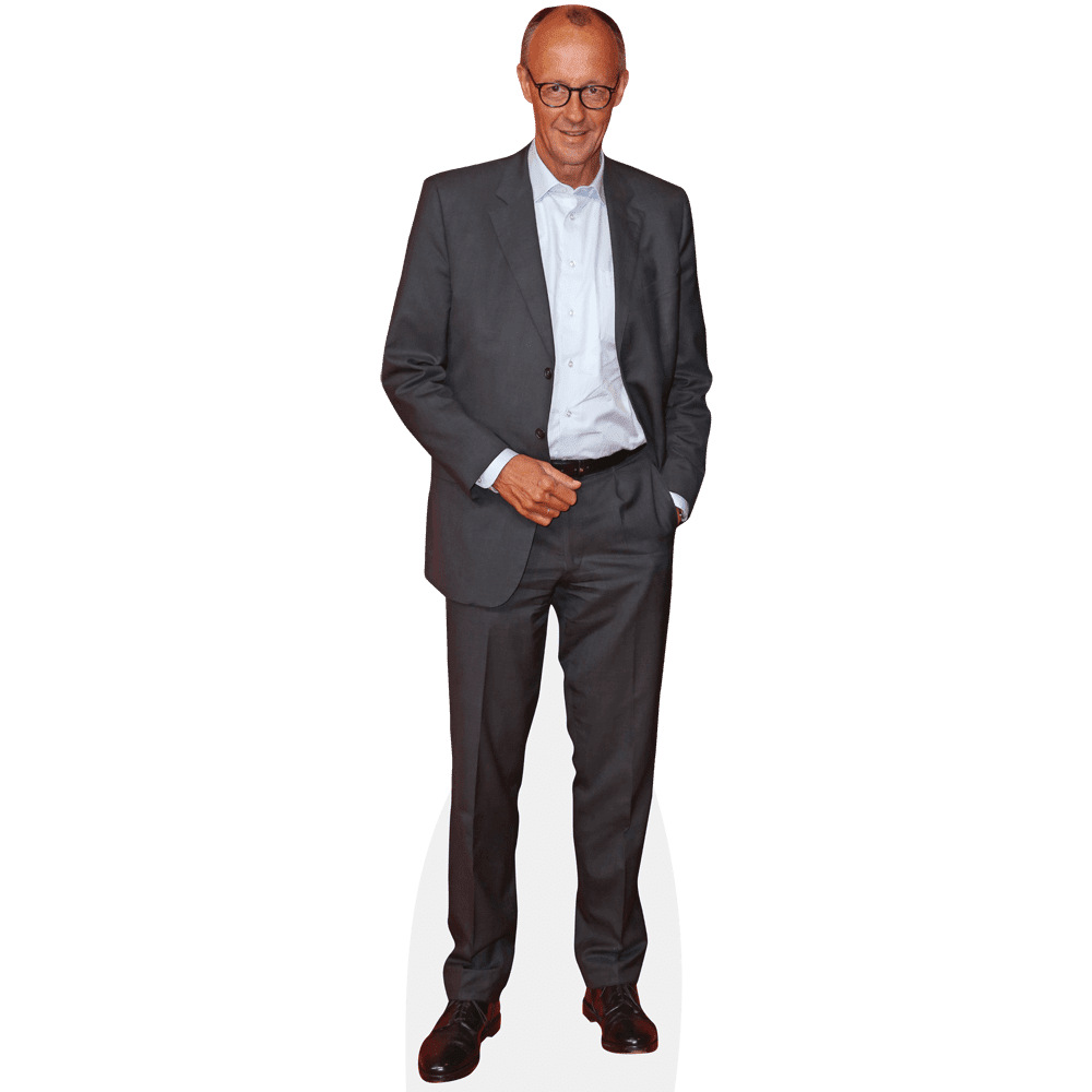 Friedrich Merz (Suit) Life Size Cutout. Standee. - Walmart Business ...