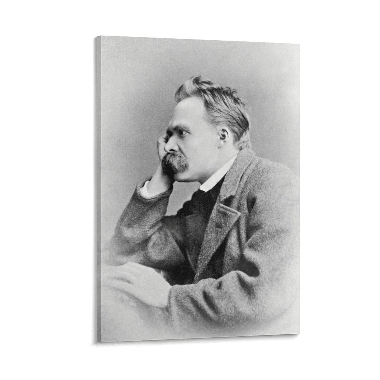 Friedrich Nietzsche Poster Artworks Canvas Poster Room Aesthetic Wall ...