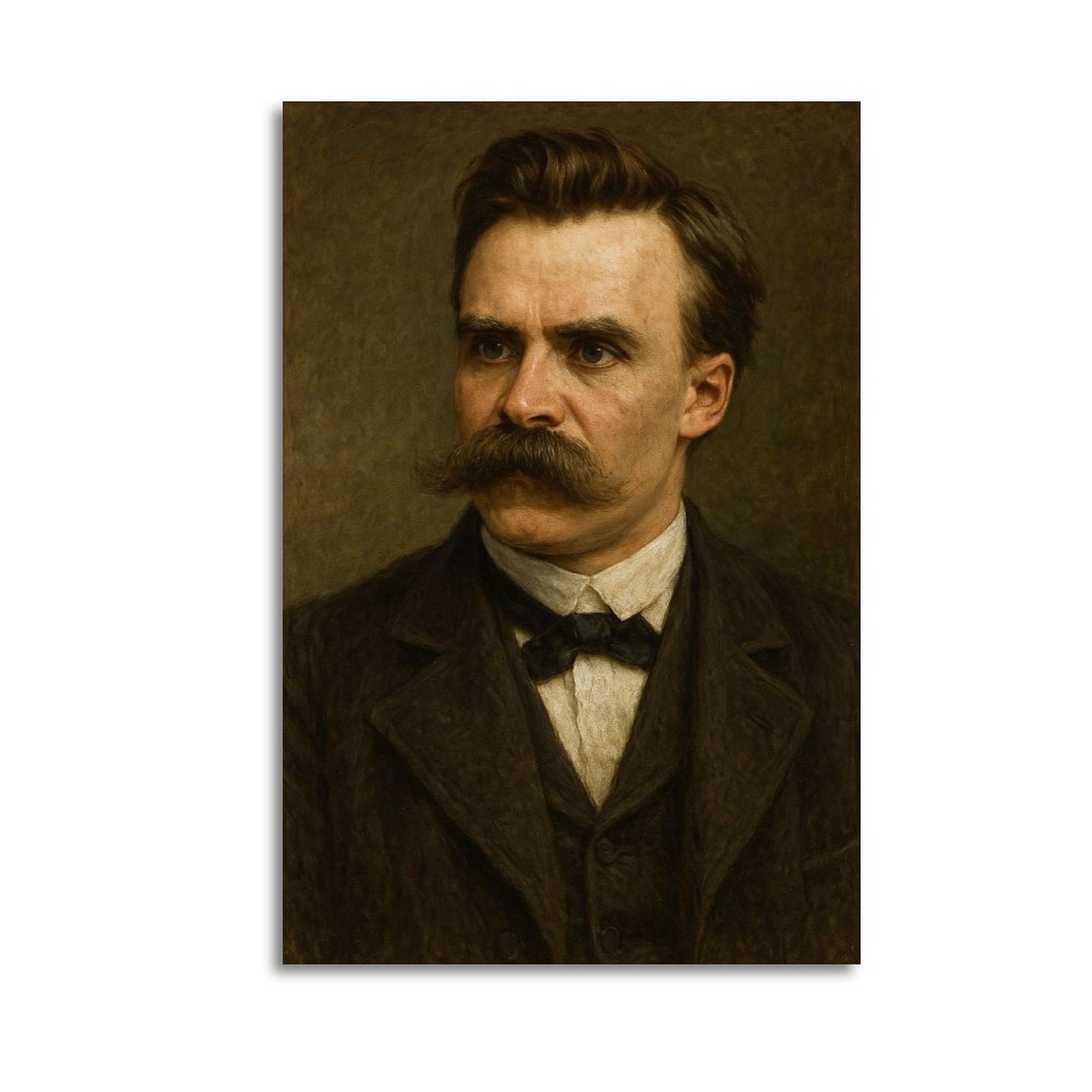 Friedrich Nietzsche Poster Decoration Vibrant High-end Wall Posters ...