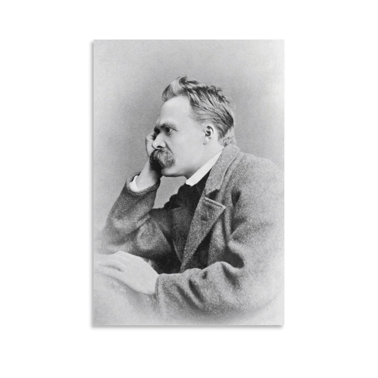 Friedrich Nietzsche Poster Home Decor Poster Wall Art Hanging Picture ...