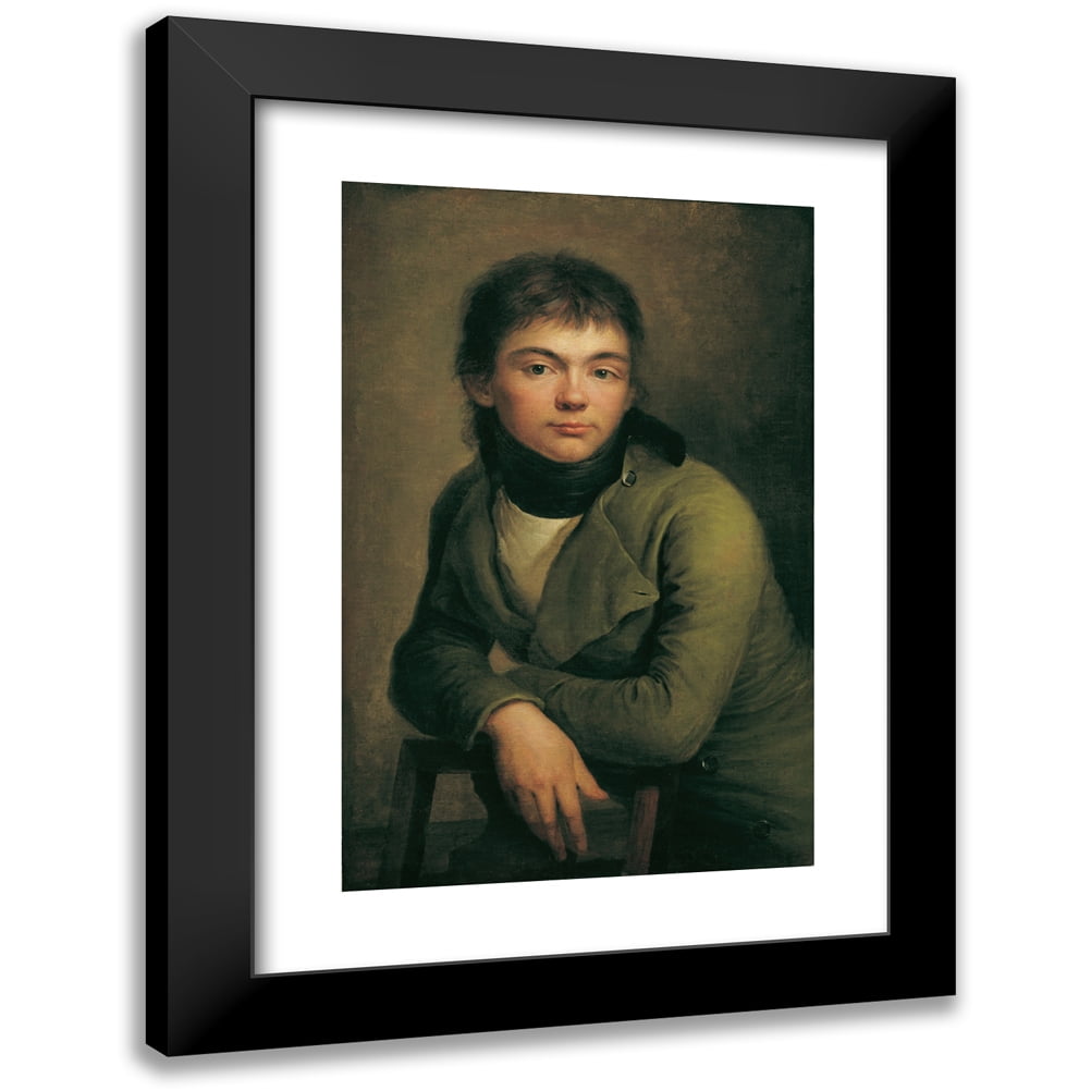 Friedrich Philipp Reinhold 17x24 Black Modern Framed Museum Art Print ...