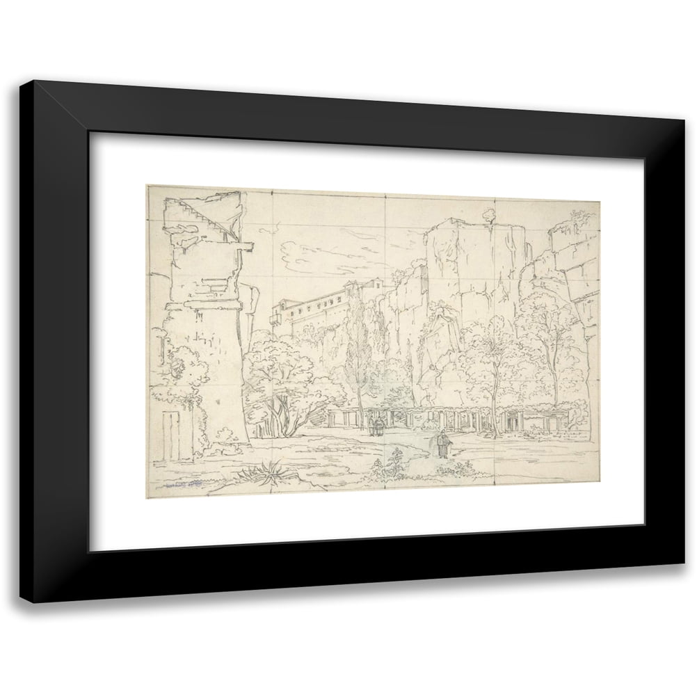 Friedrich Salathé 14x11 Black Modern Framed Museum Art Print Titled ...