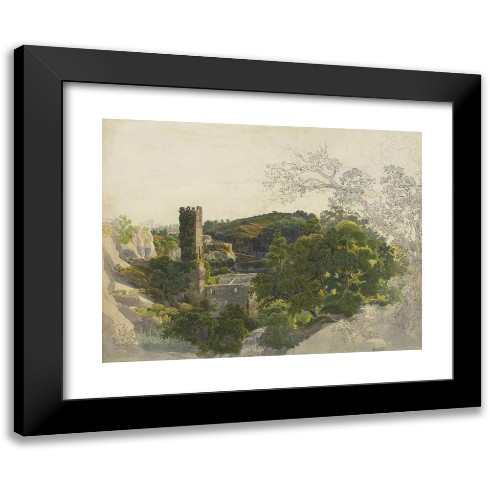 Friedrich Salathé 14x12 Black Modern Framed Museum Art Print Titled ...