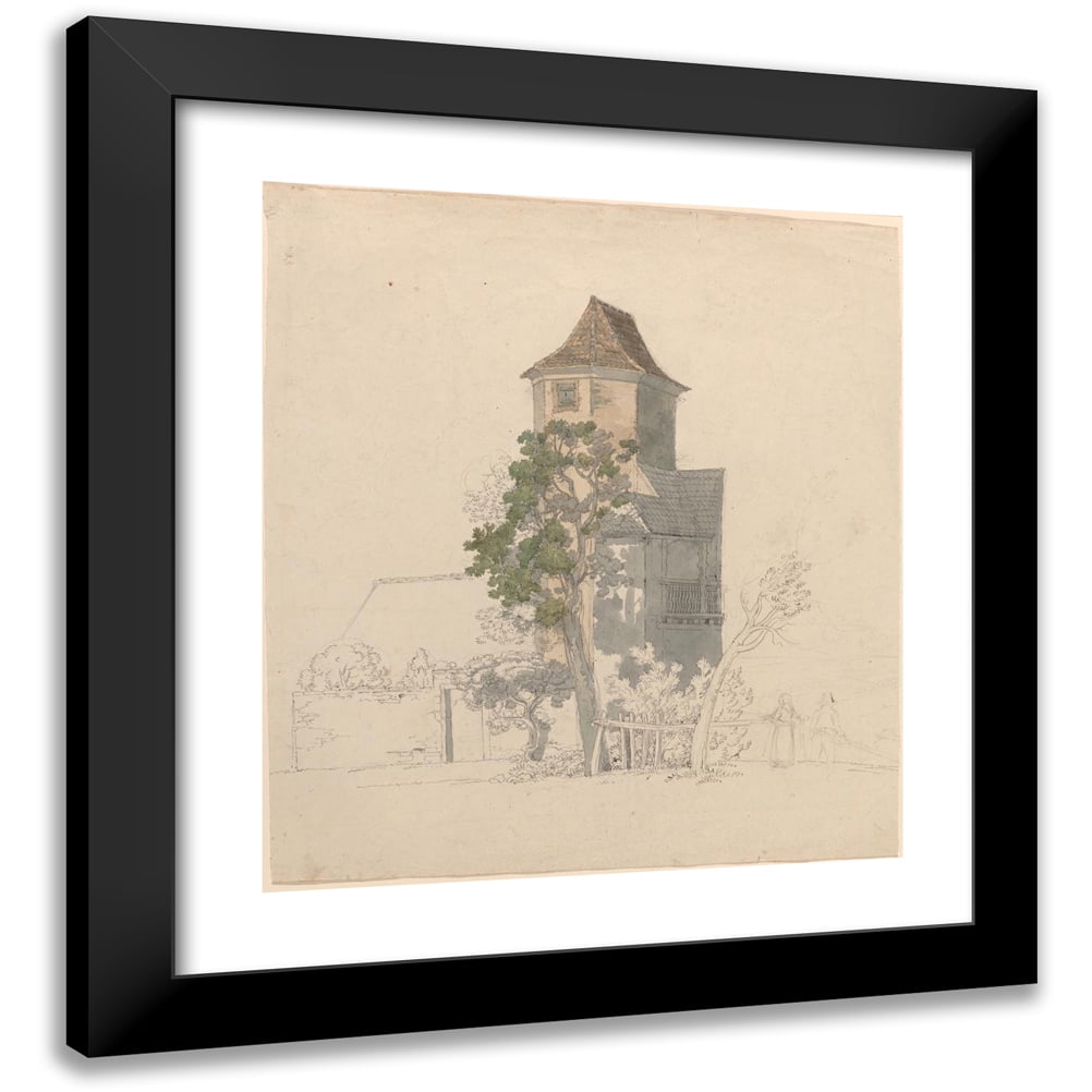 Friedrich Salathé 15x16 Black Modern Framed Museum Art Print Titled ...