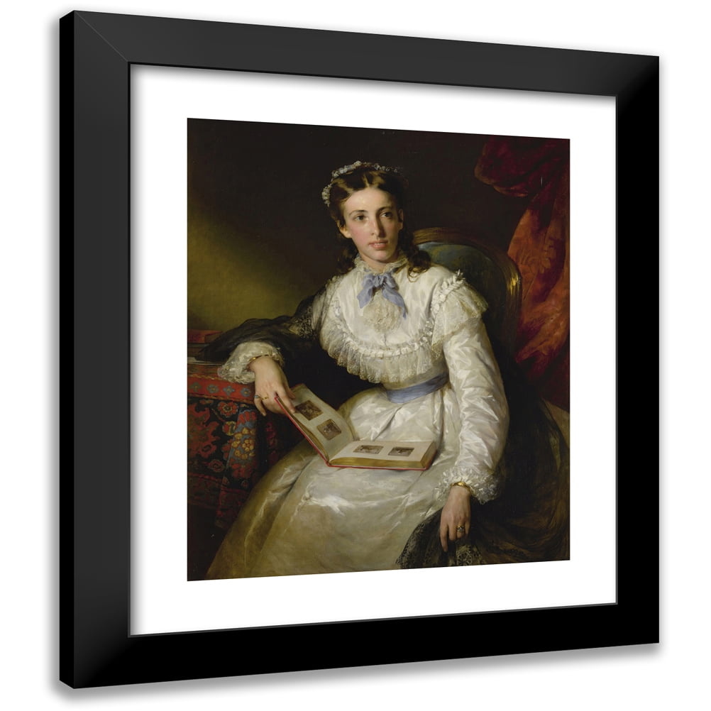 Friedrich von Amerling 12x14 Black Modern Framed Museum Art Print ...