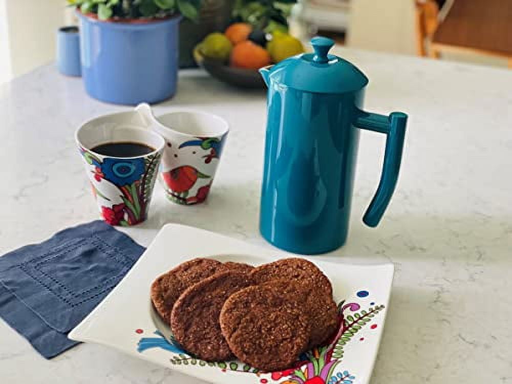 Frieling Double-Walled Stainless Steel French Press Coffee Maker, Dilly ...