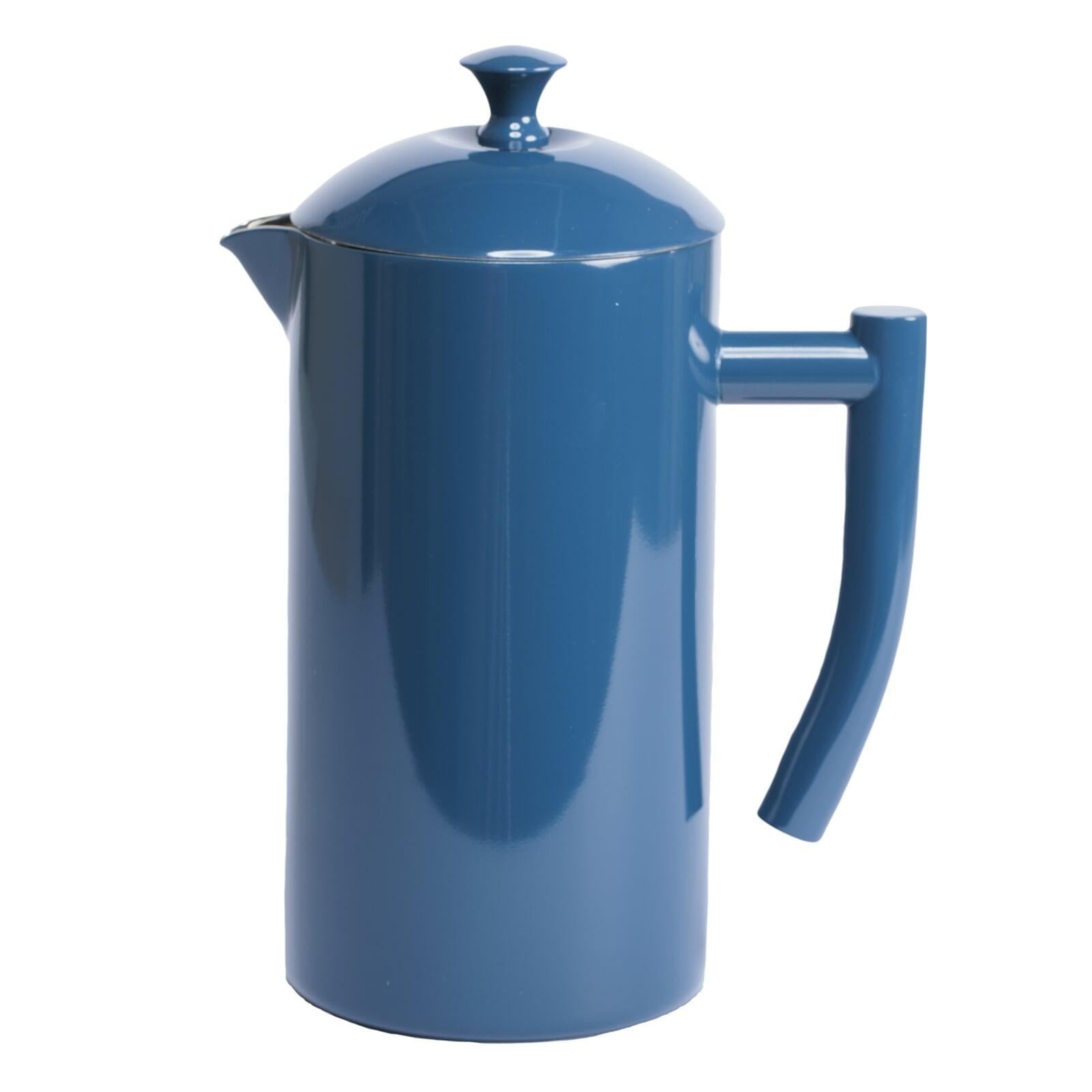 Frieling Stainless Steel Coffee Maker, Double-Walled French Press, Navy ...